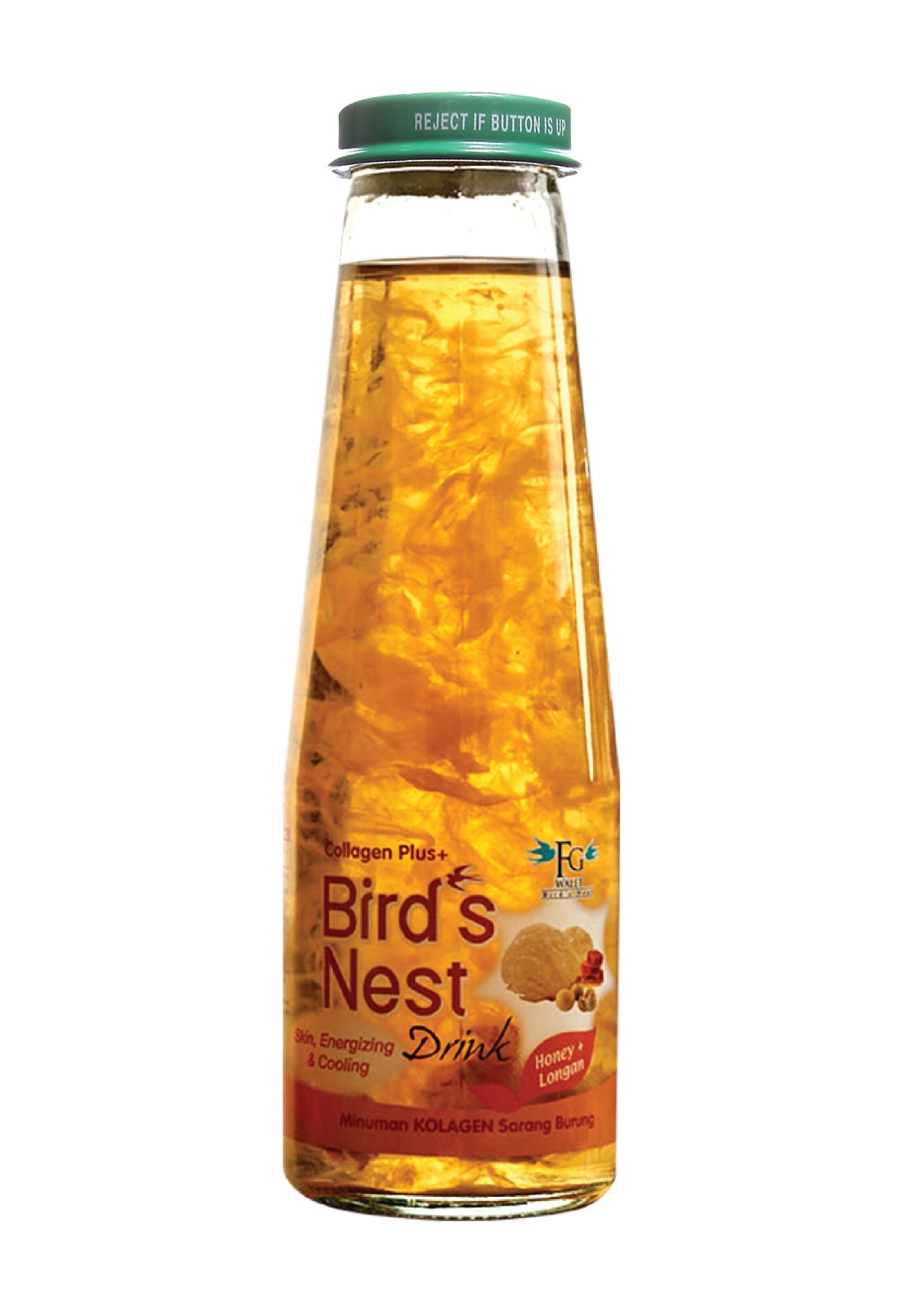 FG Walet Collagen Plus Bird's Nest Drink Honey + Longan | myaeon2go