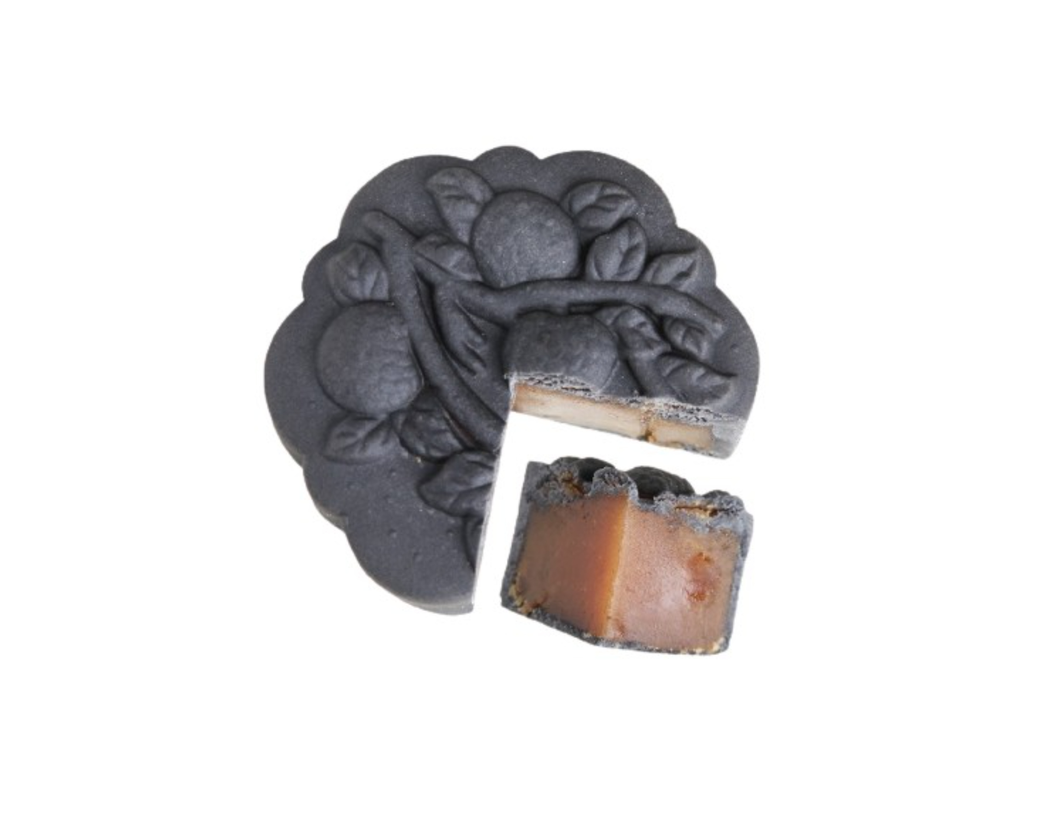 Moonlight Charcoal Longan Lotus Mooncake | myaeon2go