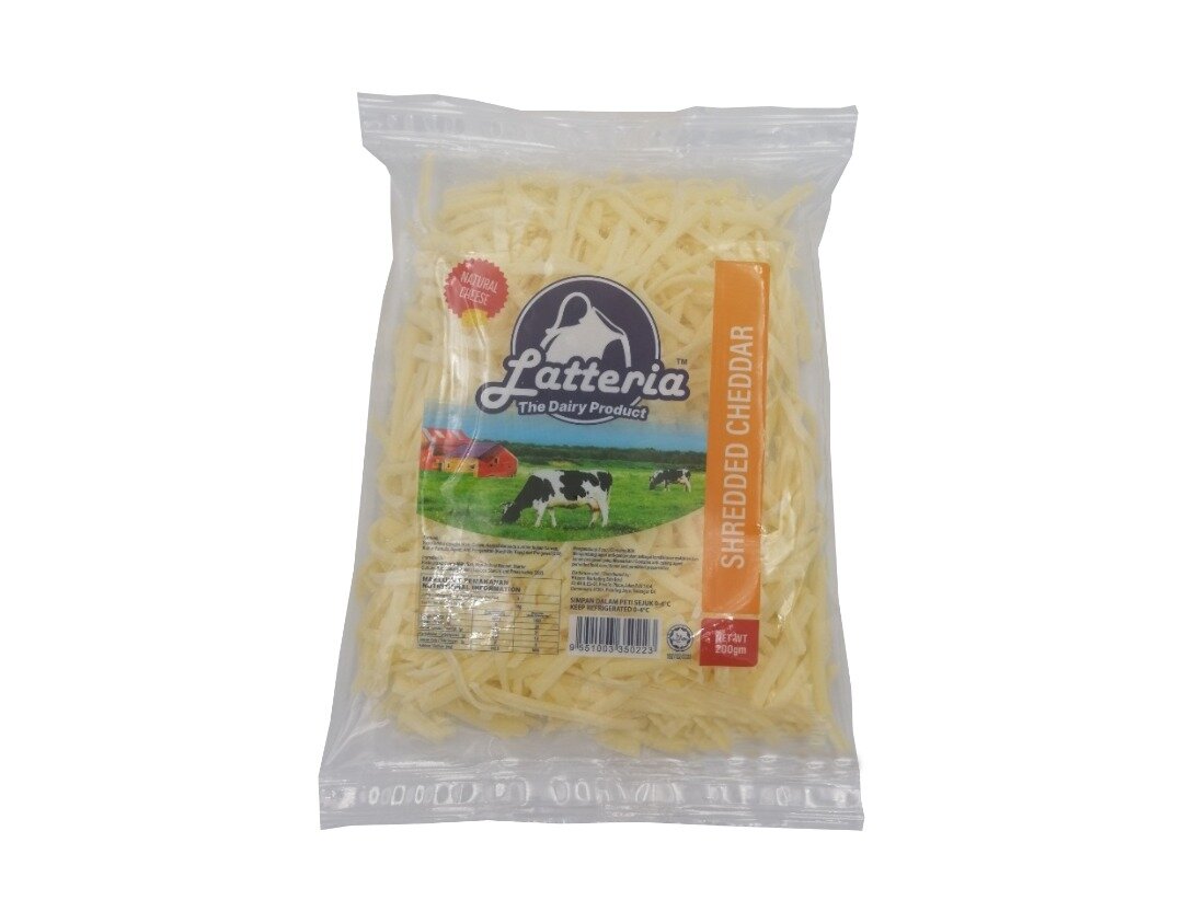 Latteria Shredded Cheddar Cheese | myaeon2go