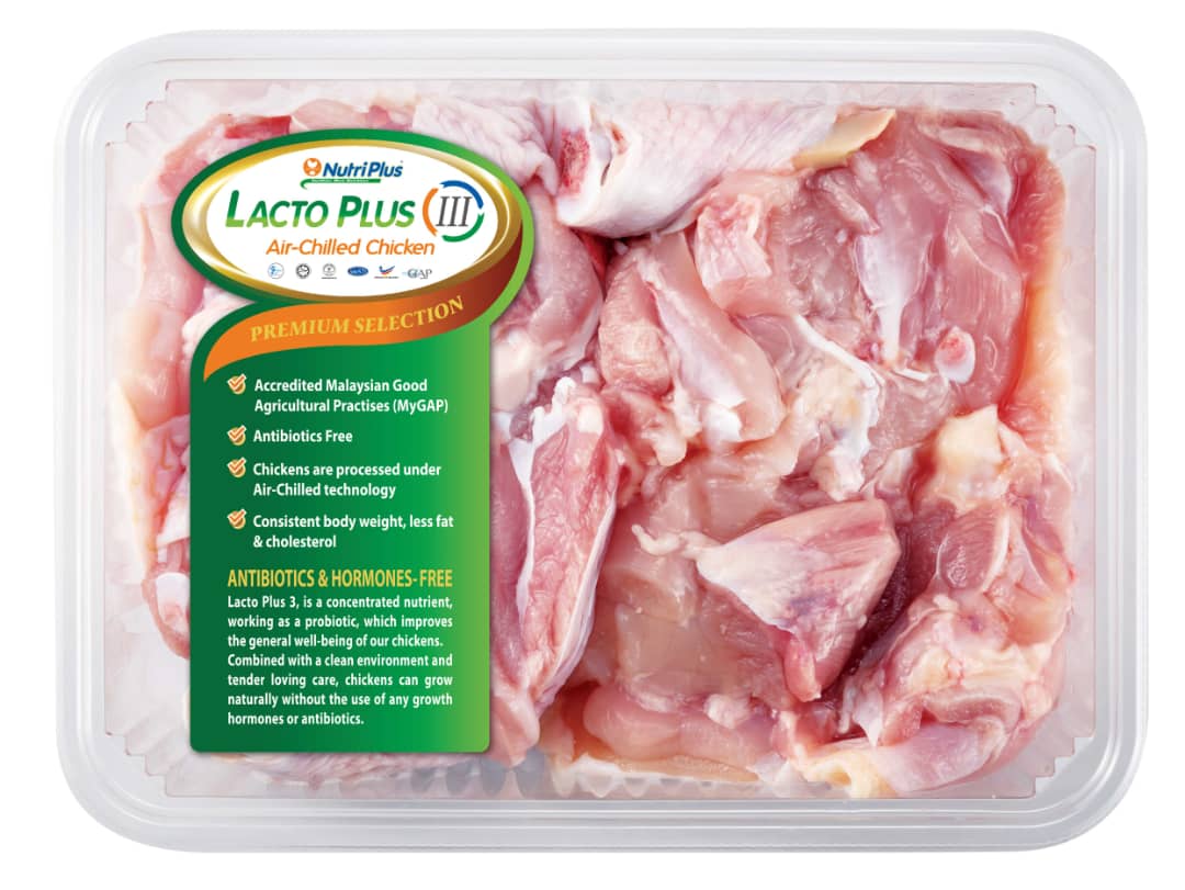 Nutriplus MY LactoPlus Chicken Chop, 450g - Antibiotic-Free