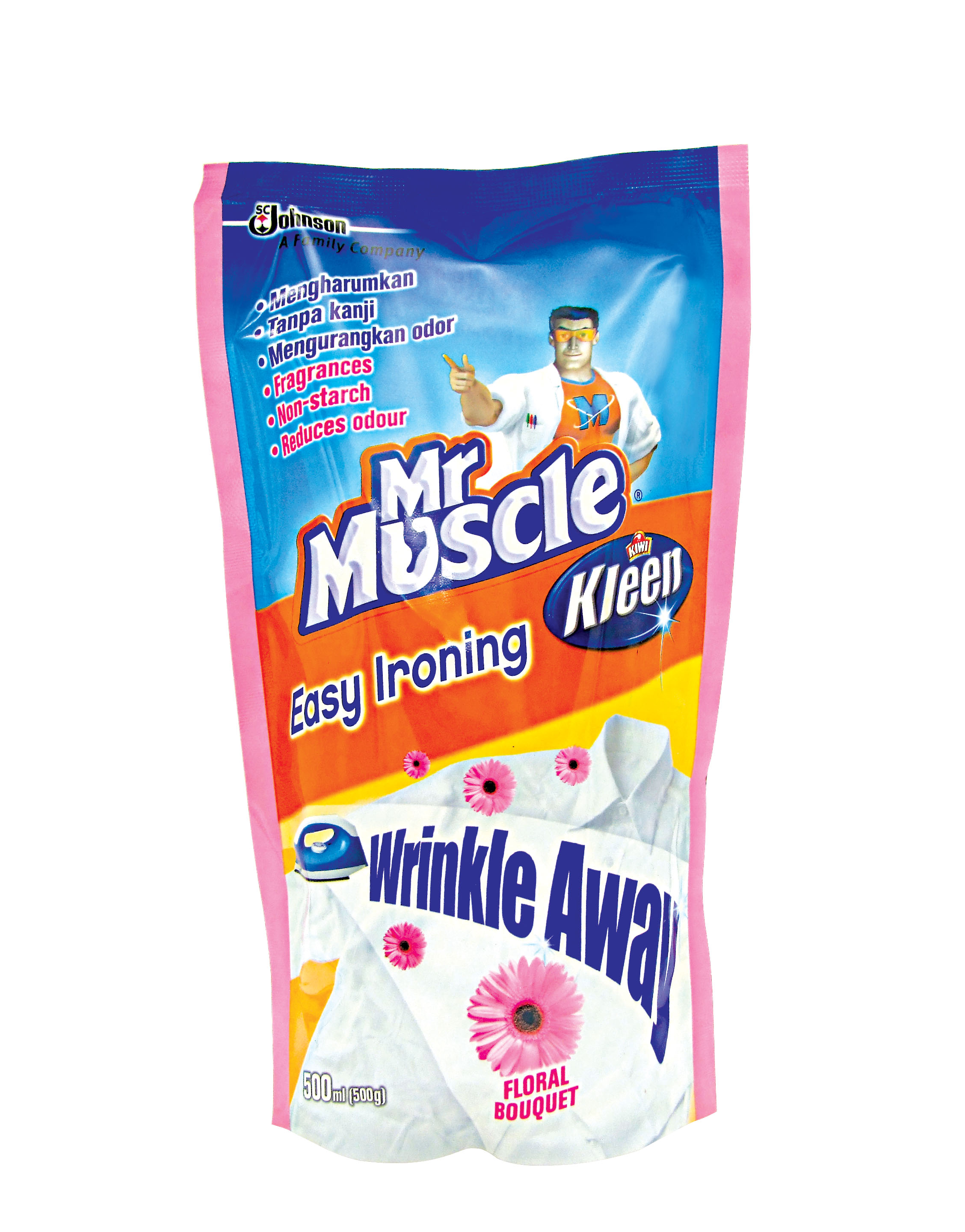 Mr. Muscle Kiwi Kleen Easy Ironing Floral Refill | myaeon2go
