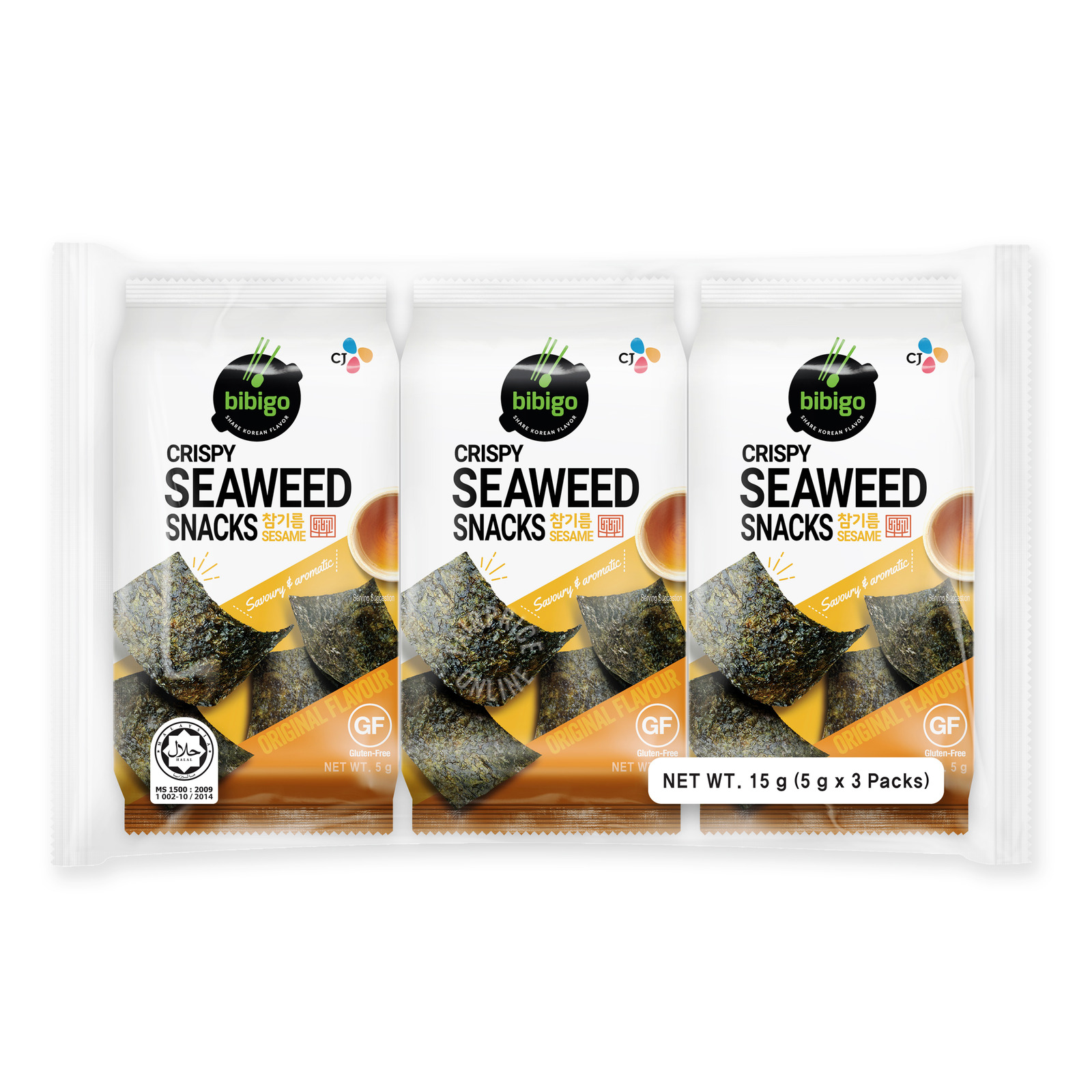 CJ Bibigo Crispy Seaweed Sesame | myaeon2go
