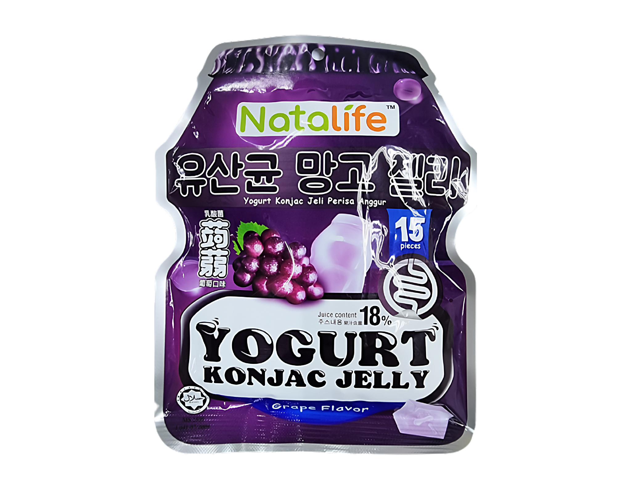 Natalife Yogurt Konjac Jelly Grape Flavour | myaeon2go
