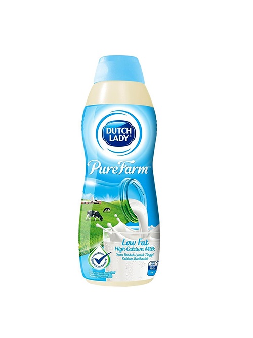Dutch Lady Sterilised Milk Pure Farm High Cal Low Fat | myaeon2go