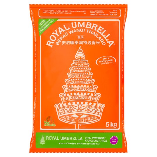 Royal Umbrella Thai Premium Fragrant Rice Thai Premium Fragrant Rice ...