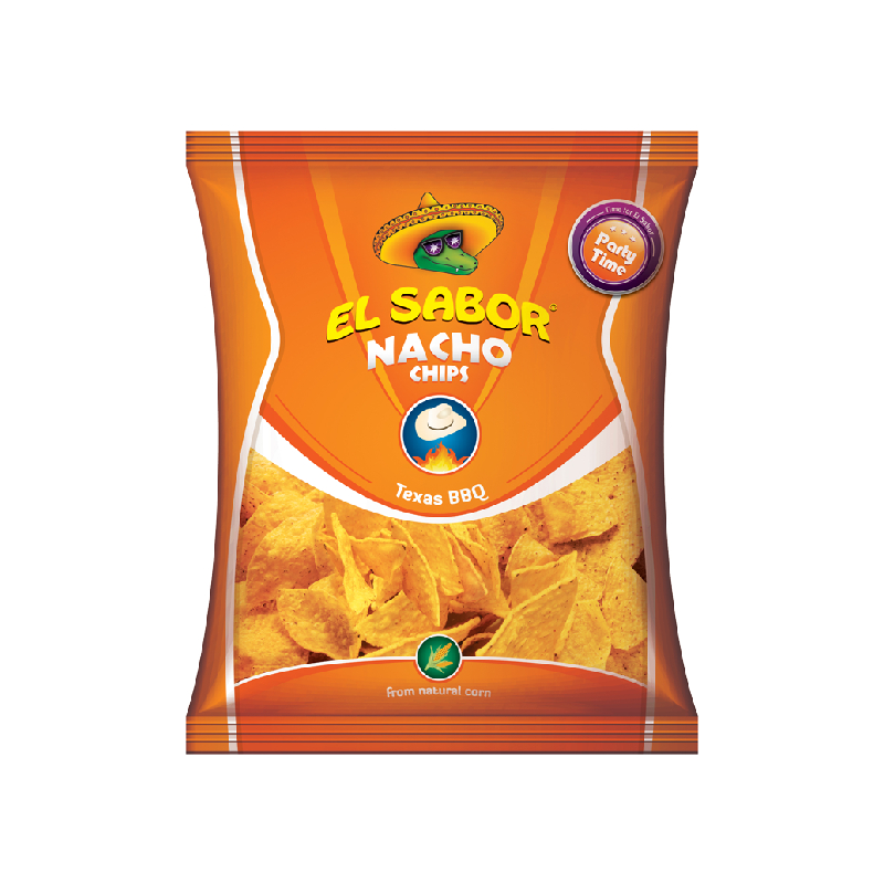 El Sabor Nacho Chips - Party BBQ Flavour | myaeon2go