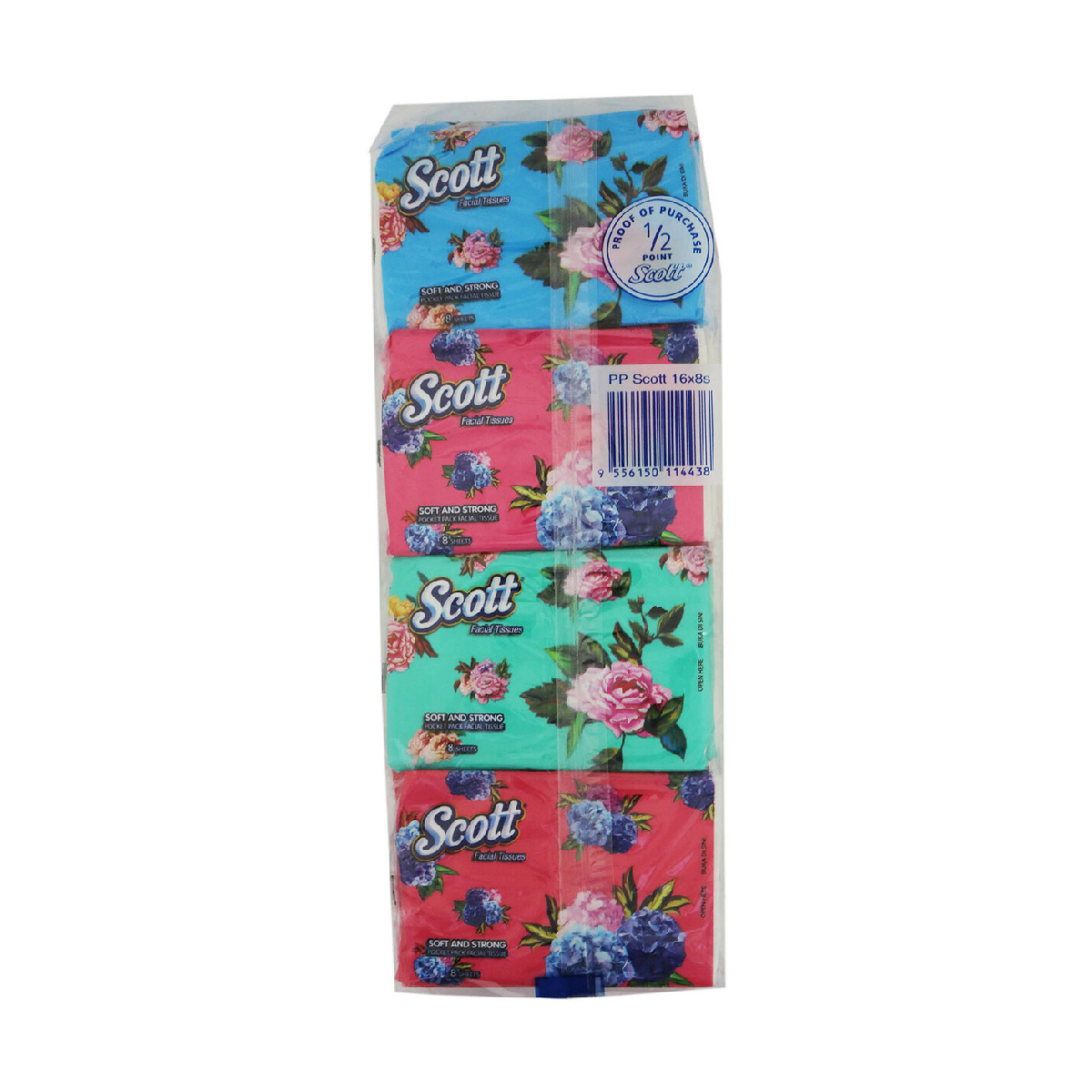 Scott Pocket Pack Facial Tissue | myaeon2go