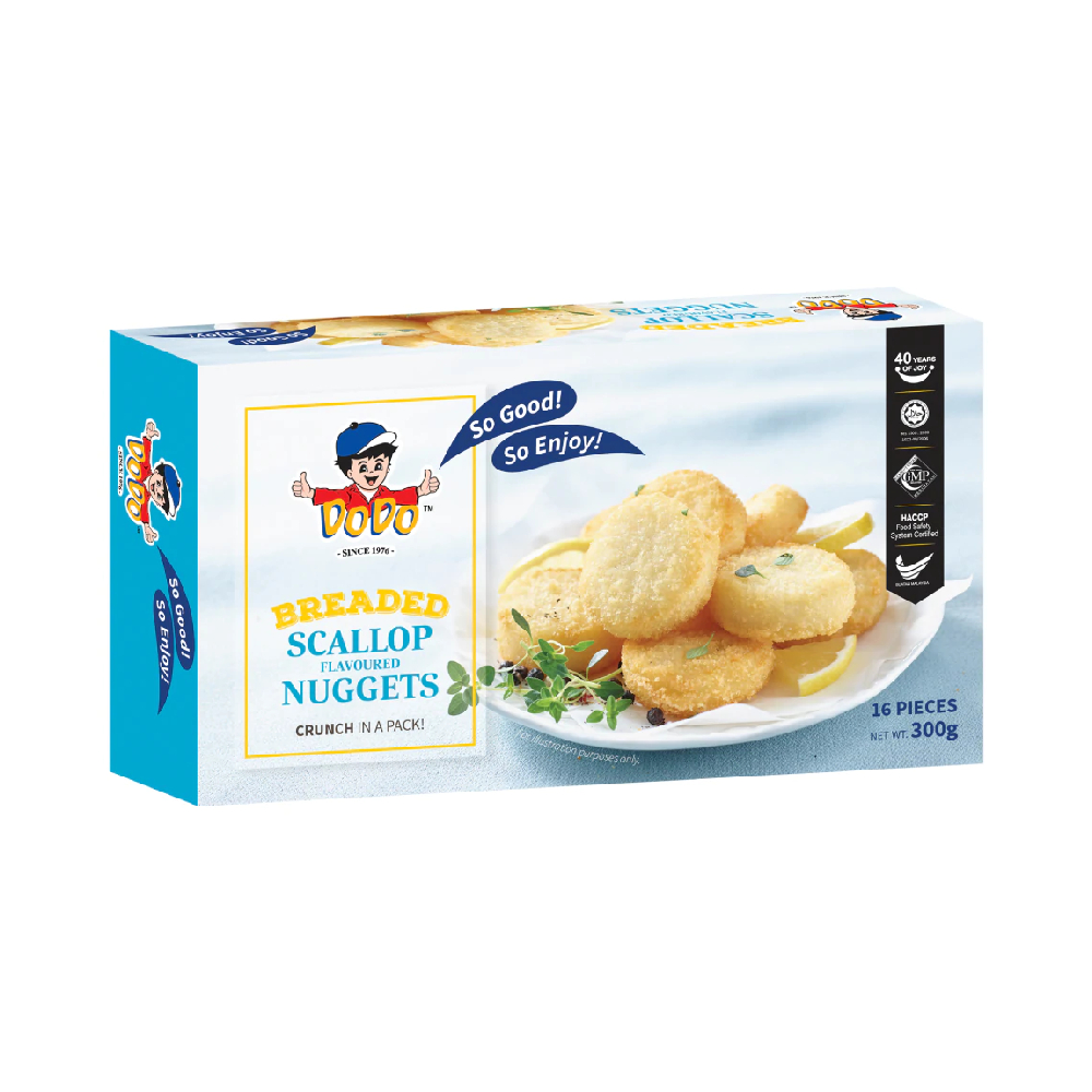 Dodo Breaded Scallop Flavoured Nugget | myaeon2go