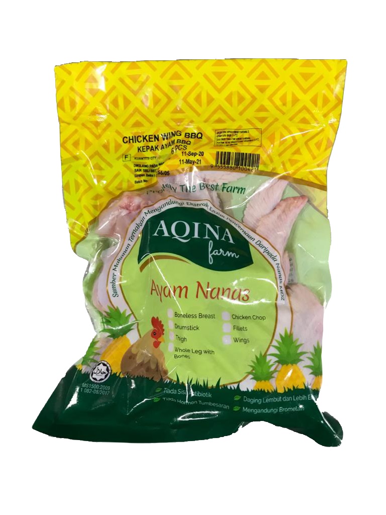 Aqina Frozen Pineapple Chicken Wing 6 pcs | myaeon2go