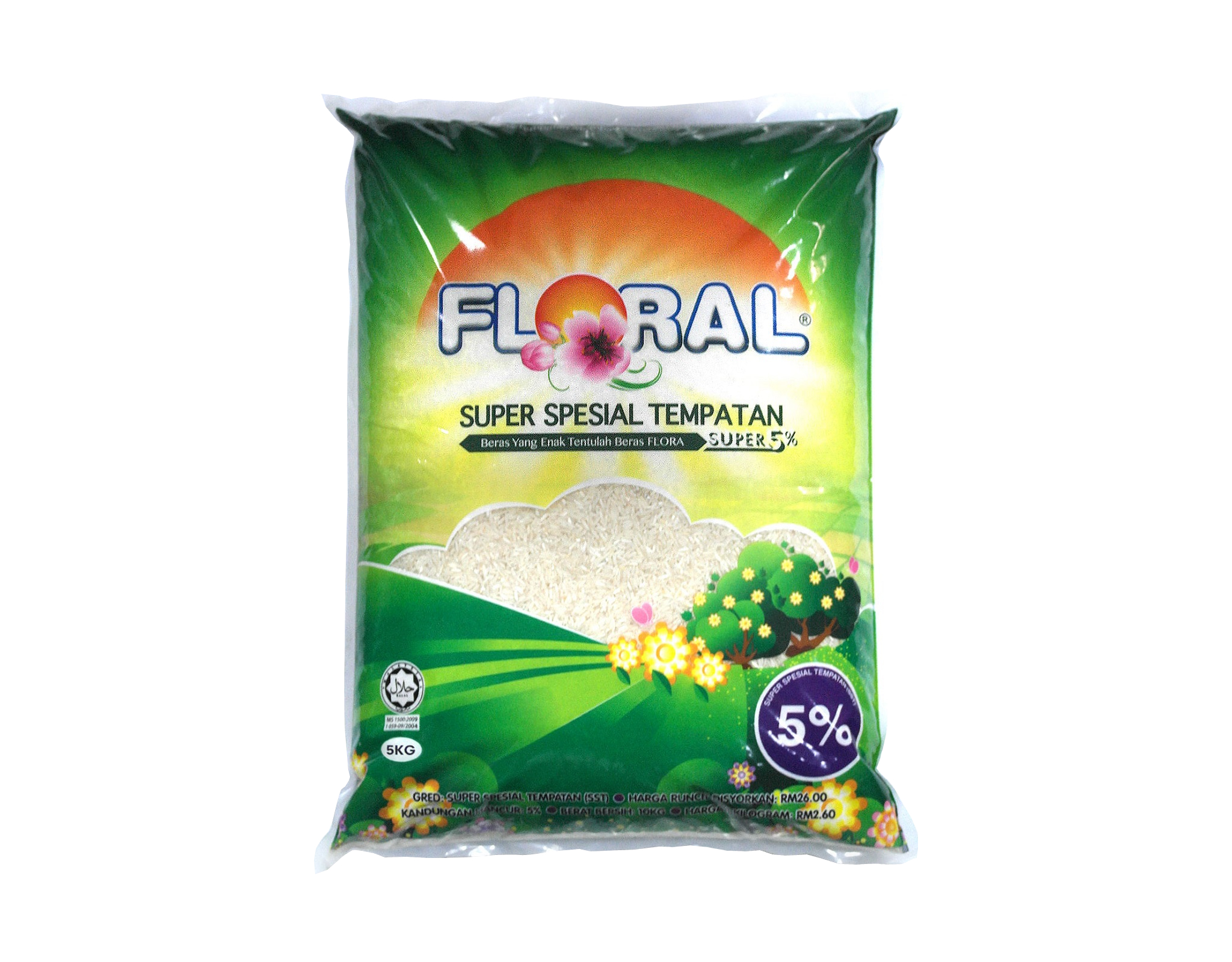 Floral Beras Super Spesial Tempatan (Sst) 5% | myaeon2go