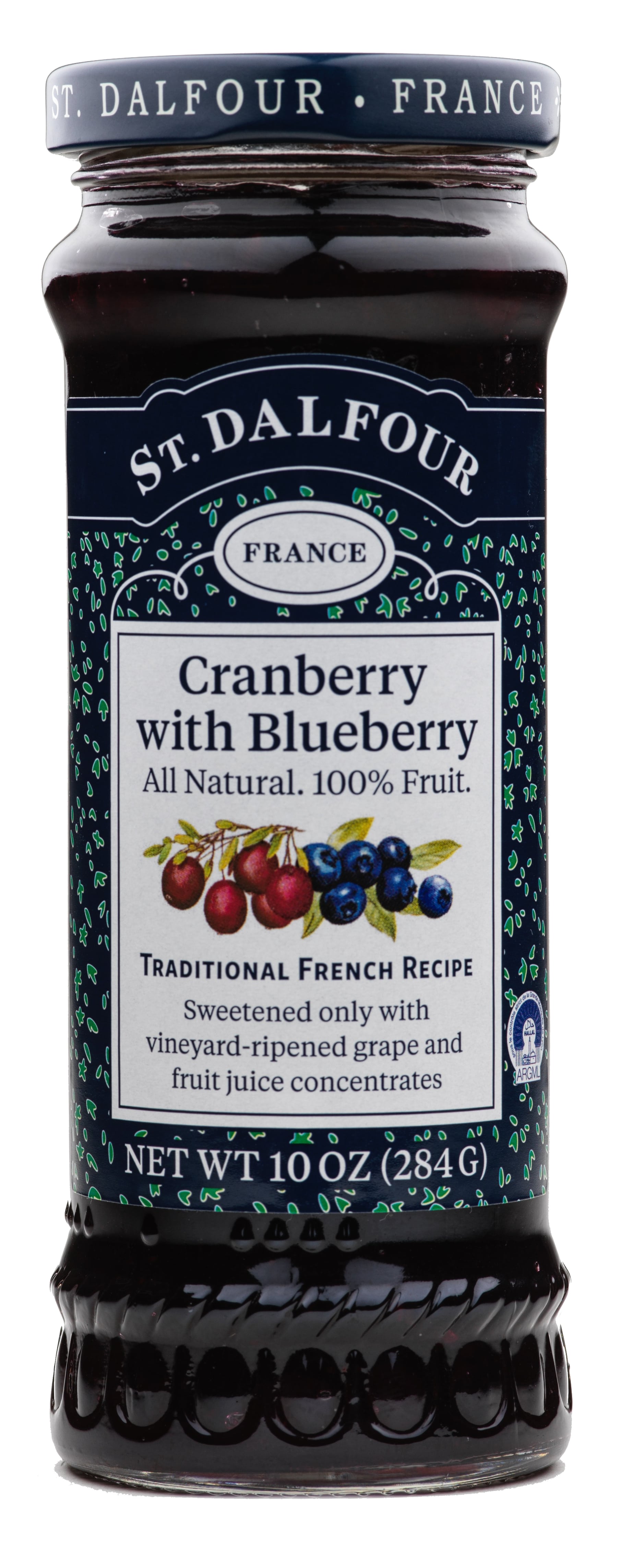 St. Dalfour Fruit Spread Cranberry & Blueberry Jam | myaeon2go