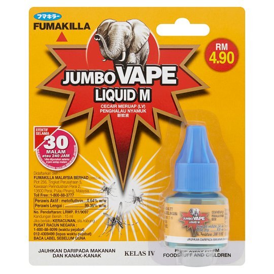 Fumakilla Jumbo Vape Liquid Refill 30N | myaeon2go