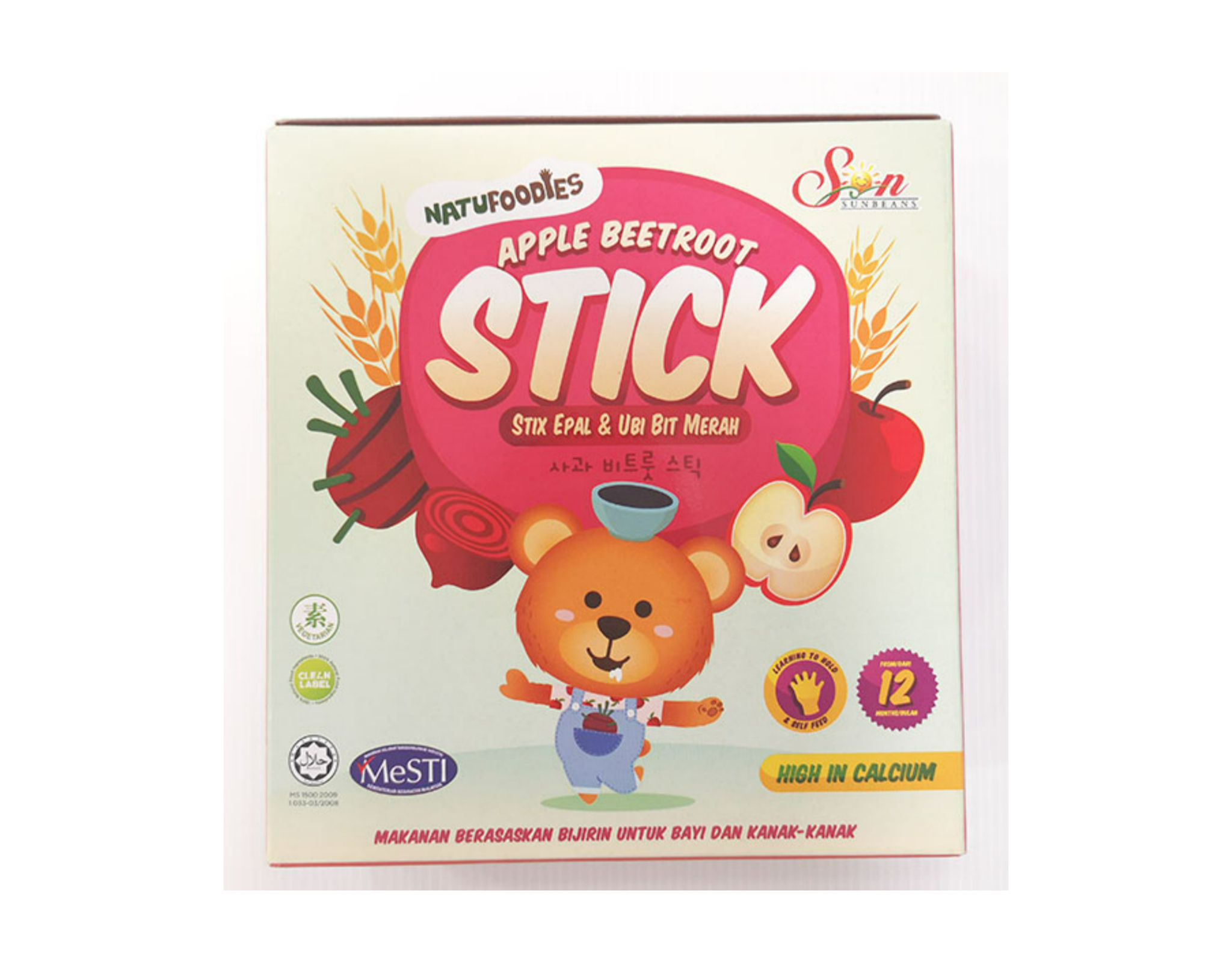 Natufoodies Apple Beetroot Stick | myaeon2go