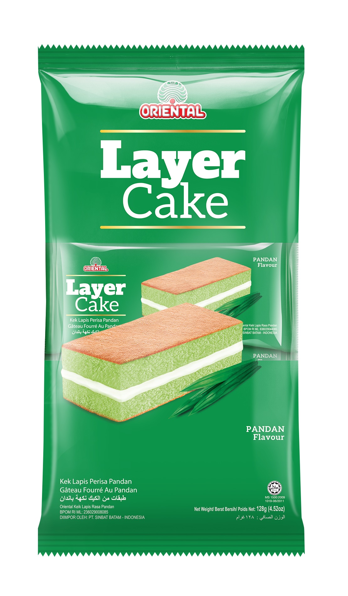 Oriental Layer Cake Pandan | myaeon2go