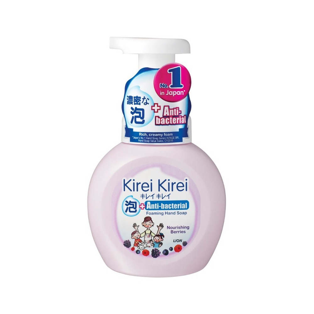 Kirei-Kirei Anti-Bacterial Foam Hand Soap Nourishing Berries | myaeon2go