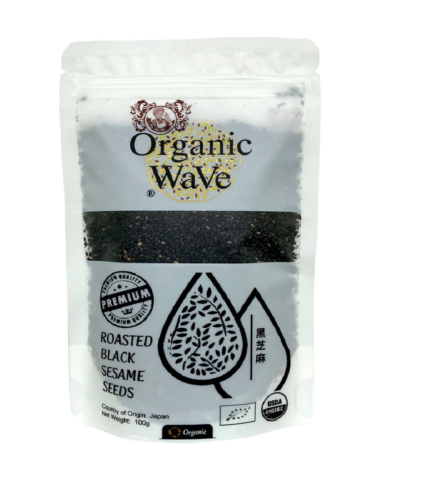Mamami Organic Roasted Black Sesame Seeds | myaeon2go