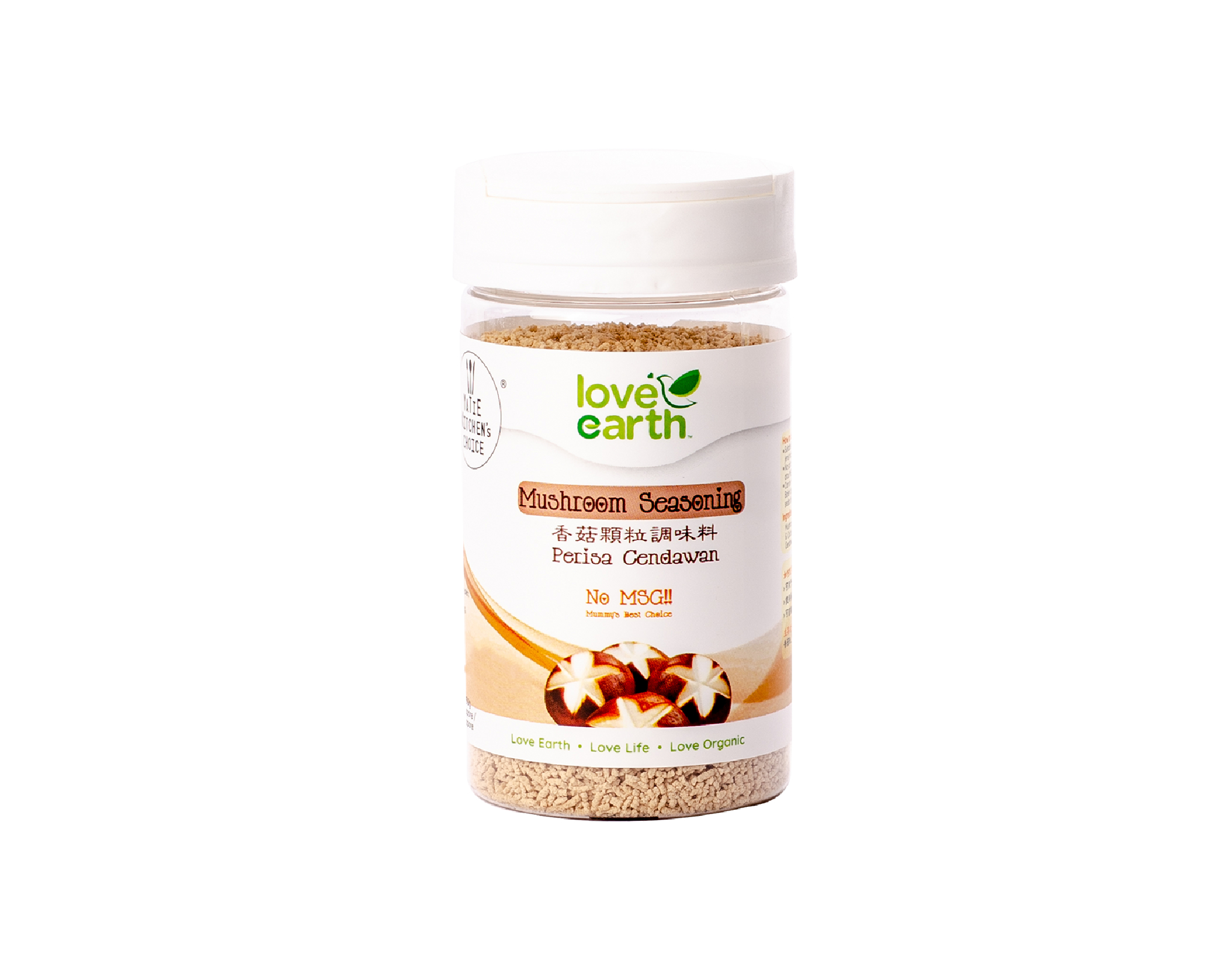 Love Earth Mushroom Seasoning, 150g - No MSG, Vegan