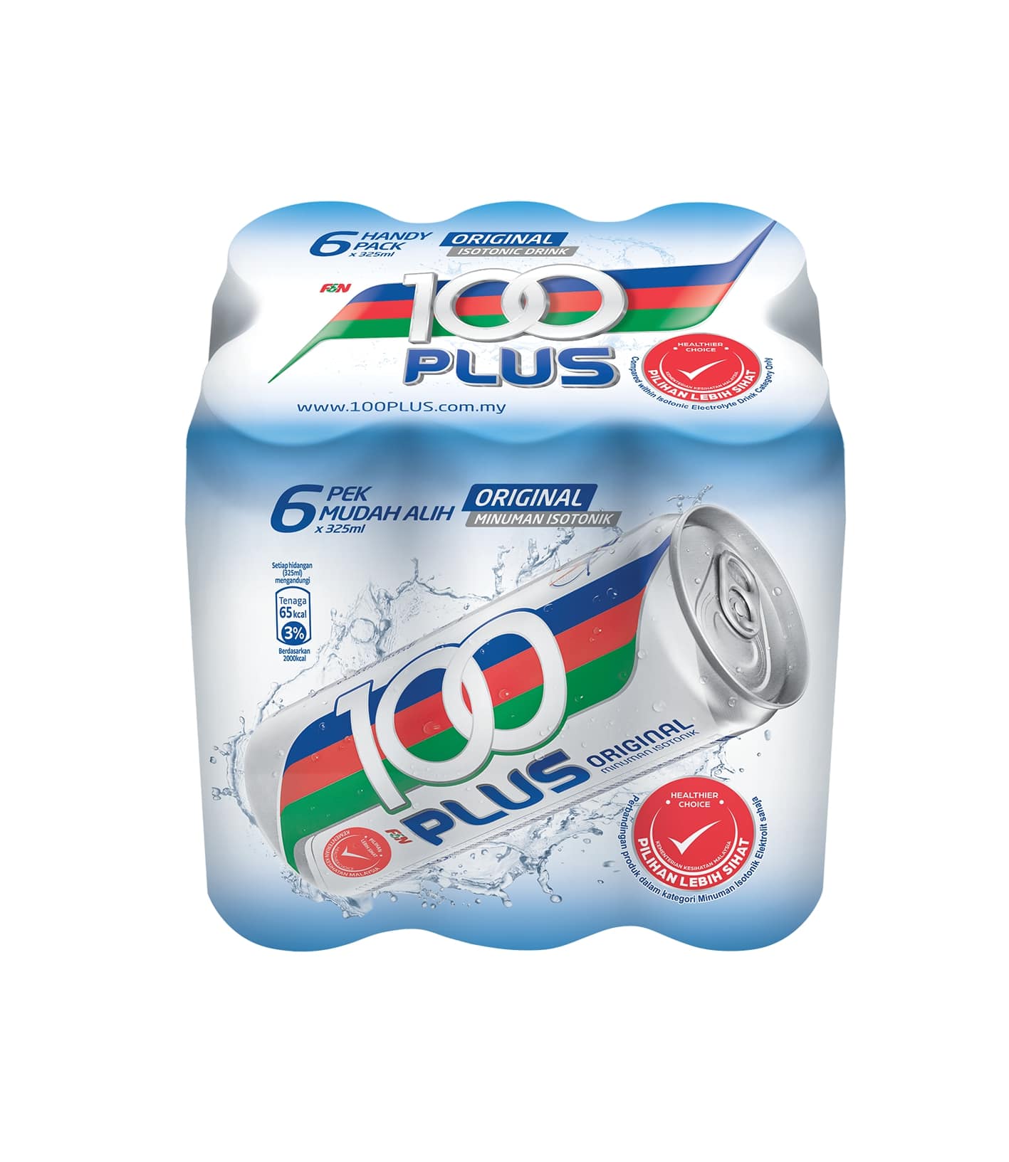 100Plus Isotonic Drink 6 x 325 ml