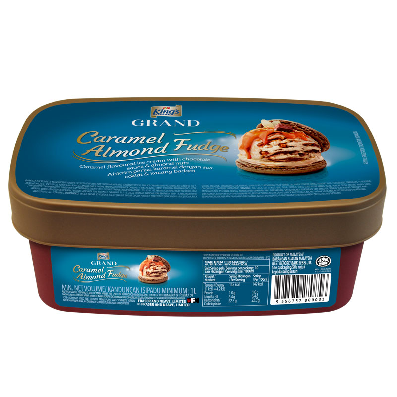 King's Grand Caramel Almond Fudge Grand Caramel Almond Fudge | myaeon2go
