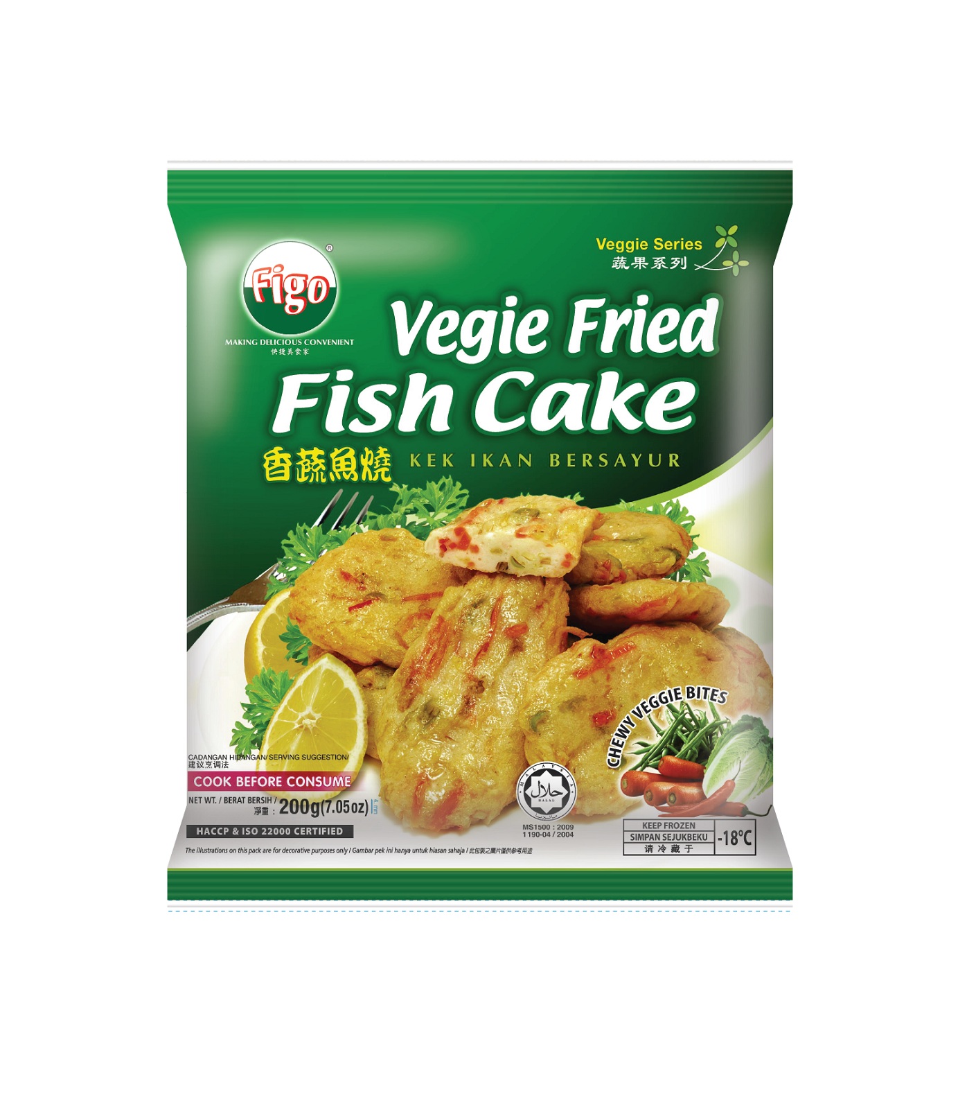 Figo Vegie Fried Fish Cake | myaeon2go
