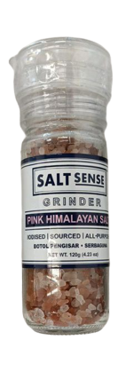Salt Sense Pink Himalayan Rock Salt Grinder | myaeon2go