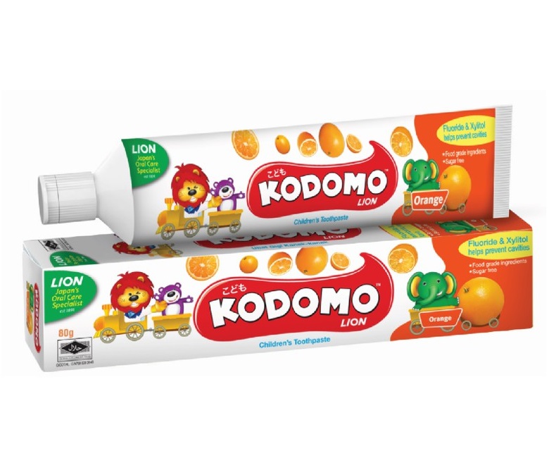 Kodomo Lion Toothpaste Orange | myaeon2go