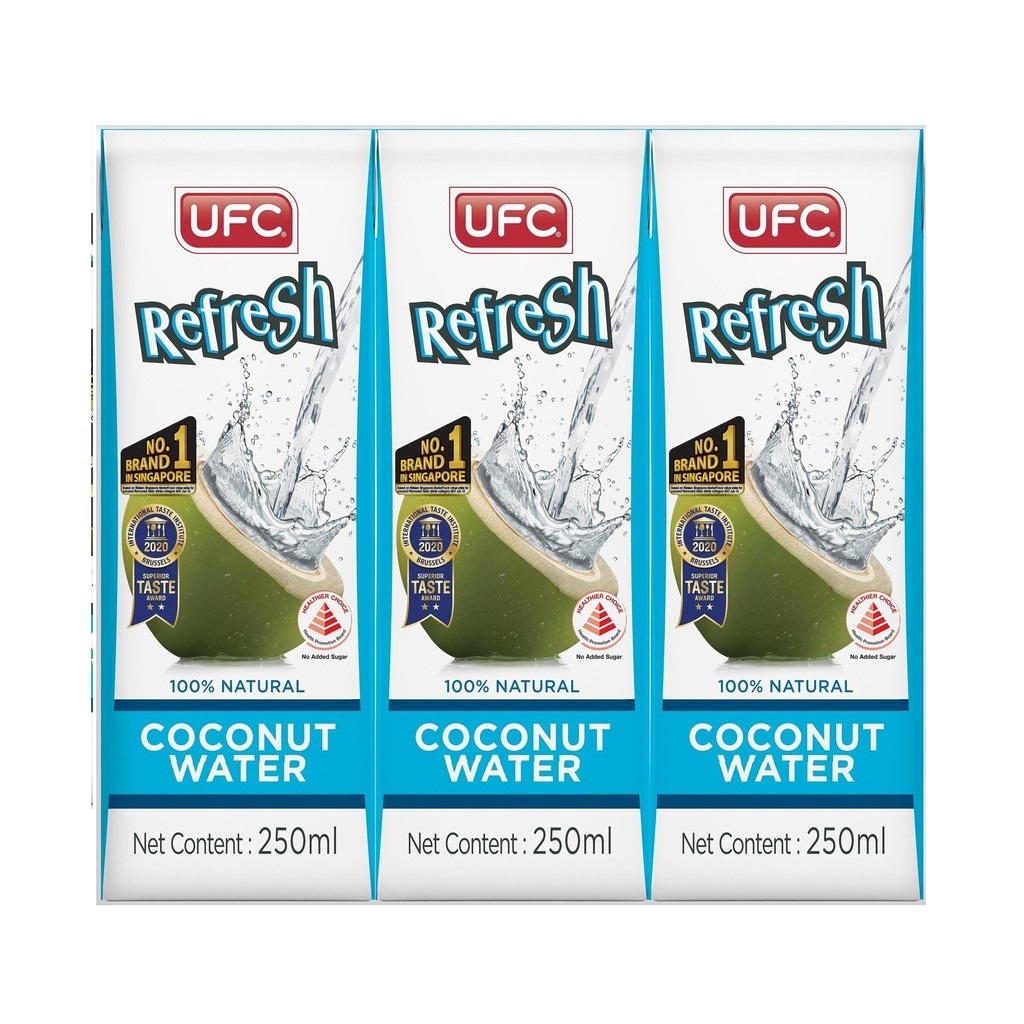 UFC Coconut Water, 250 ml - 100% Natural