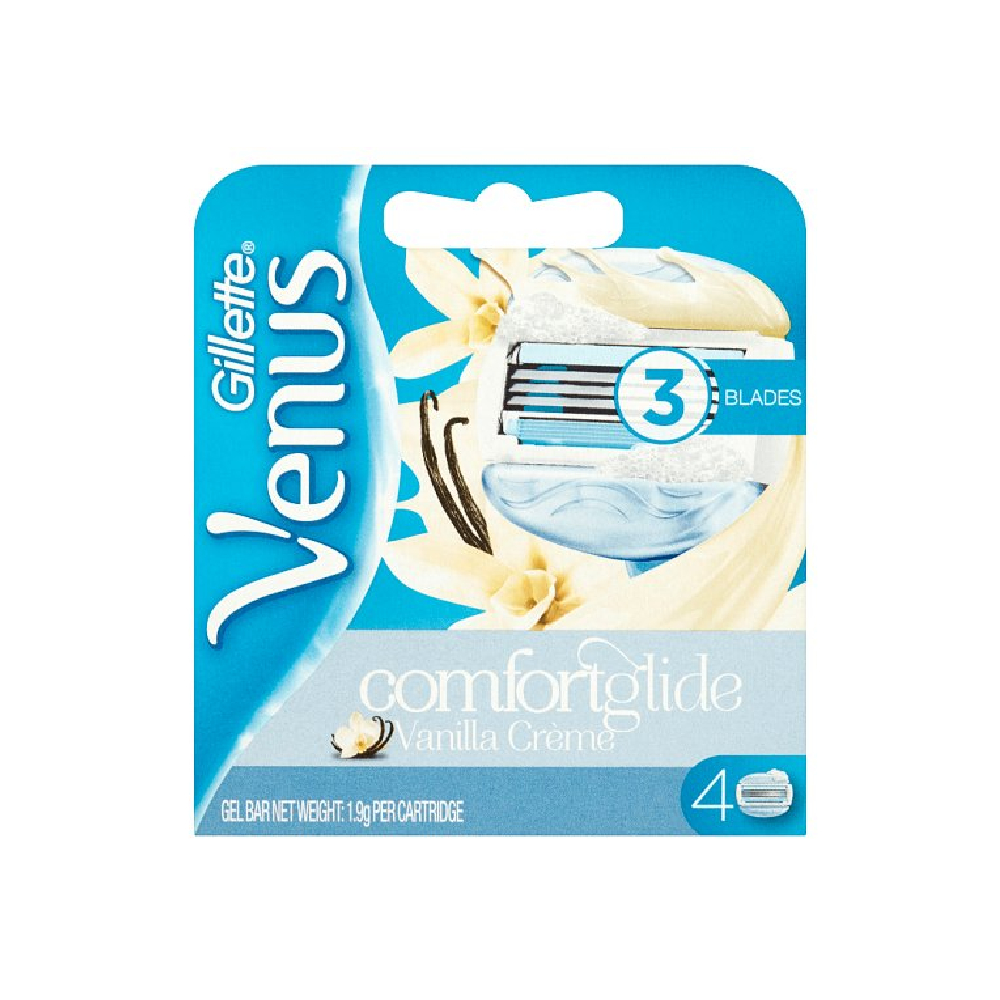 Gillette Venus Comfort Glide Vanilla Creme Carts | myaeon2go