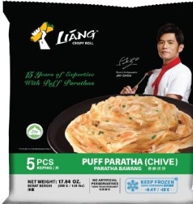 Liang Puff Paratha (Chives) | myaeon2go