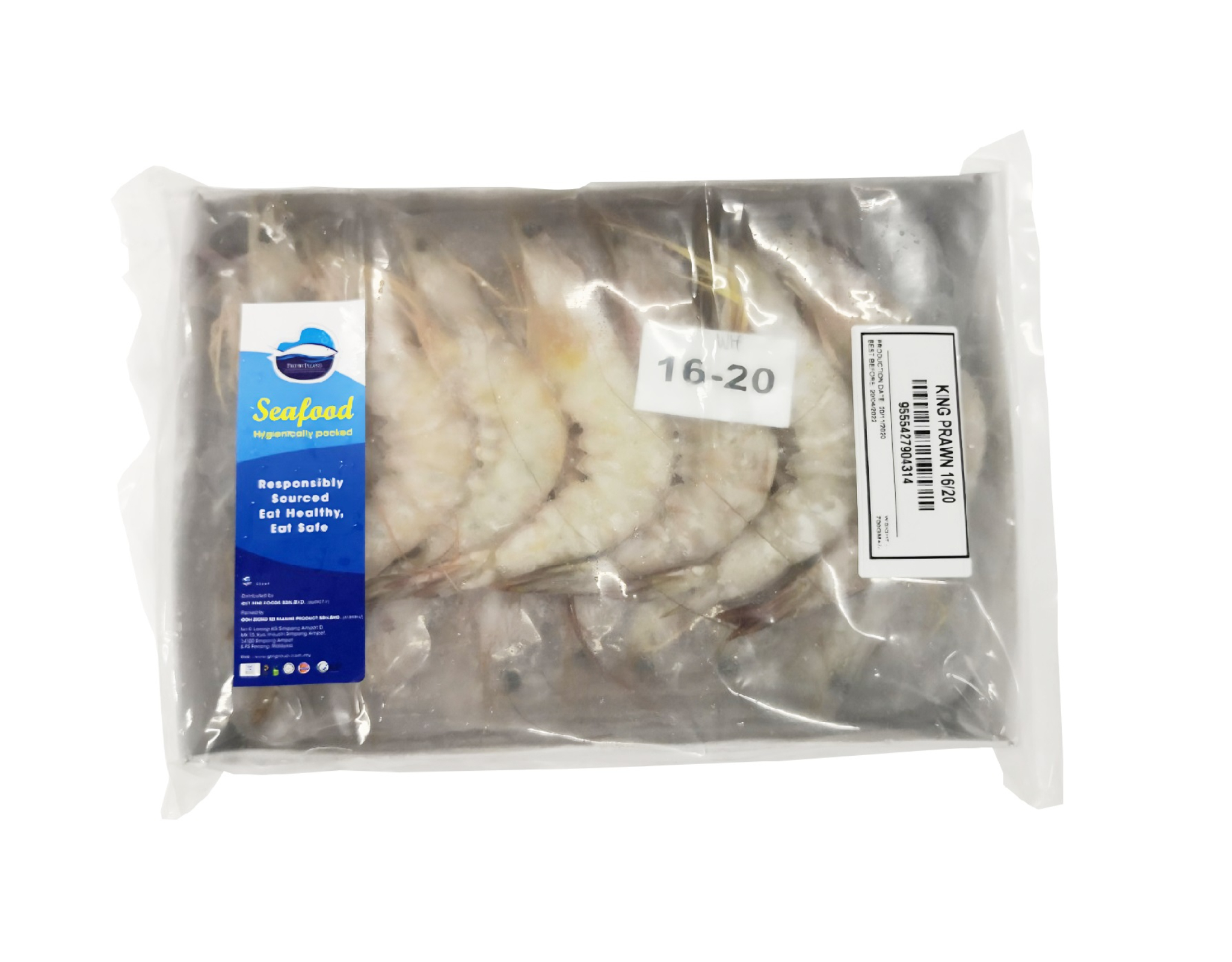 Frozen King Prawn 16/20, 700g - Hygienically Packed