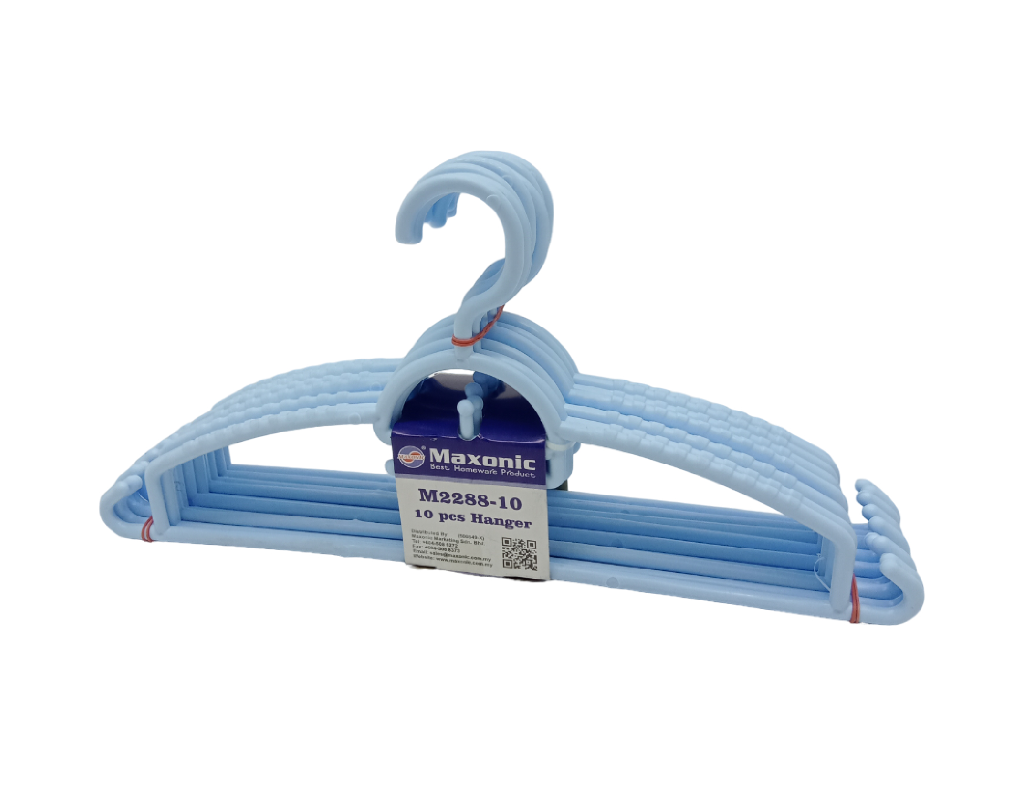 Maxonic Blue Plastic Hanger (M 2288/10NC) | myaeon2go