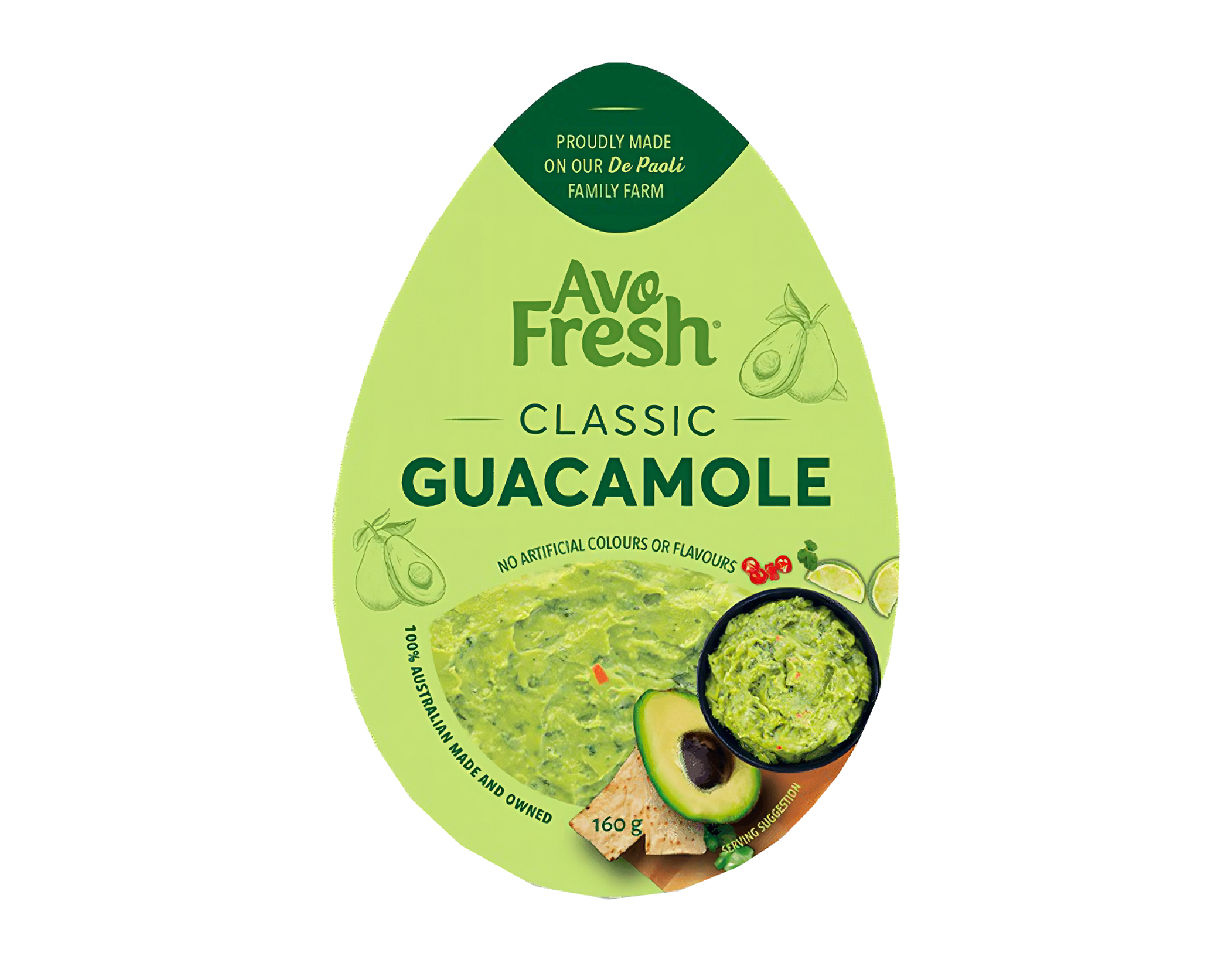 Avo Fresh Resealable Tubs - Guacamole (1 Pack) | myaeon2go
