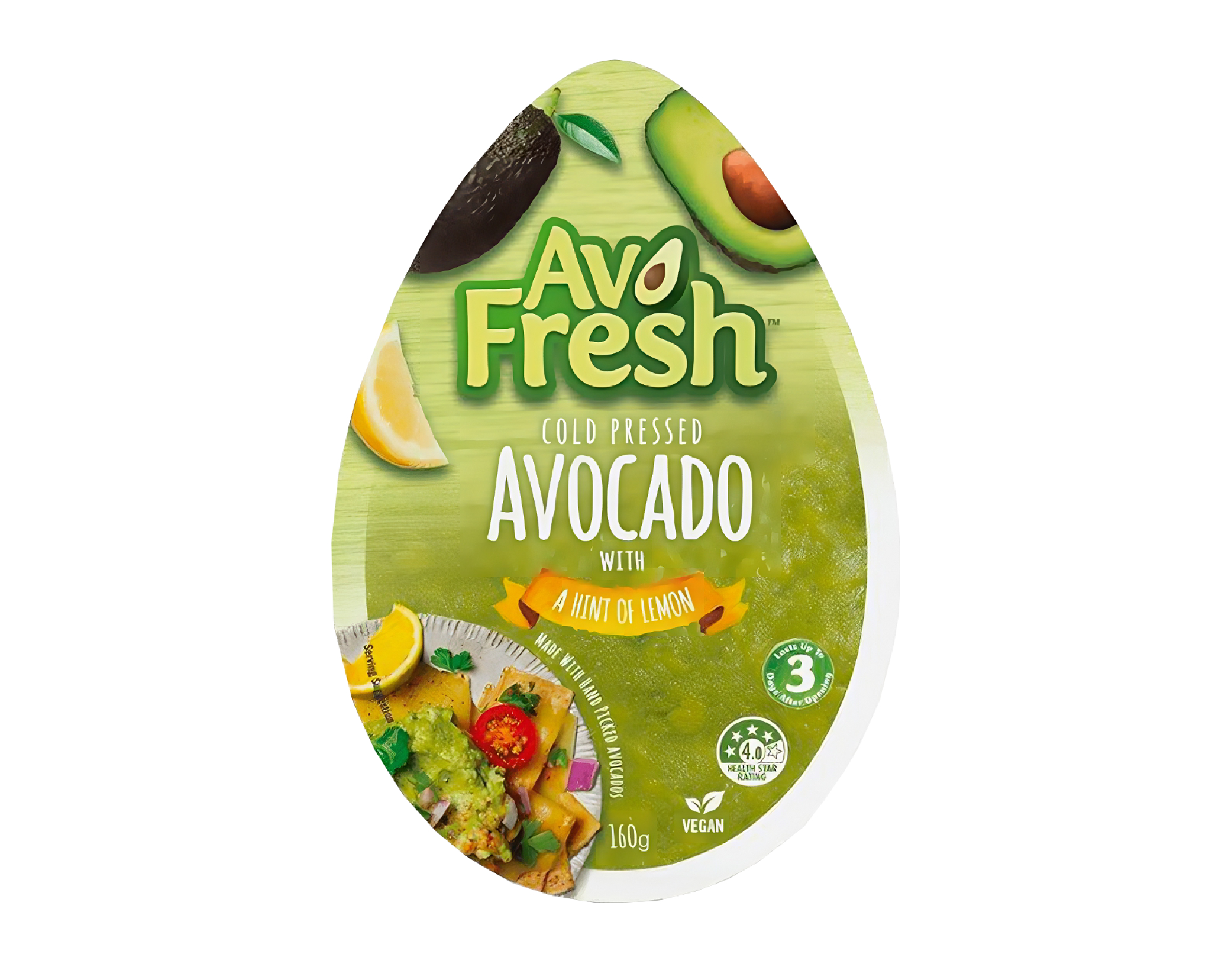 Avo Fresh Resealable Tubs - A Hint Of Lemon (1 Pack) | myaeon2go