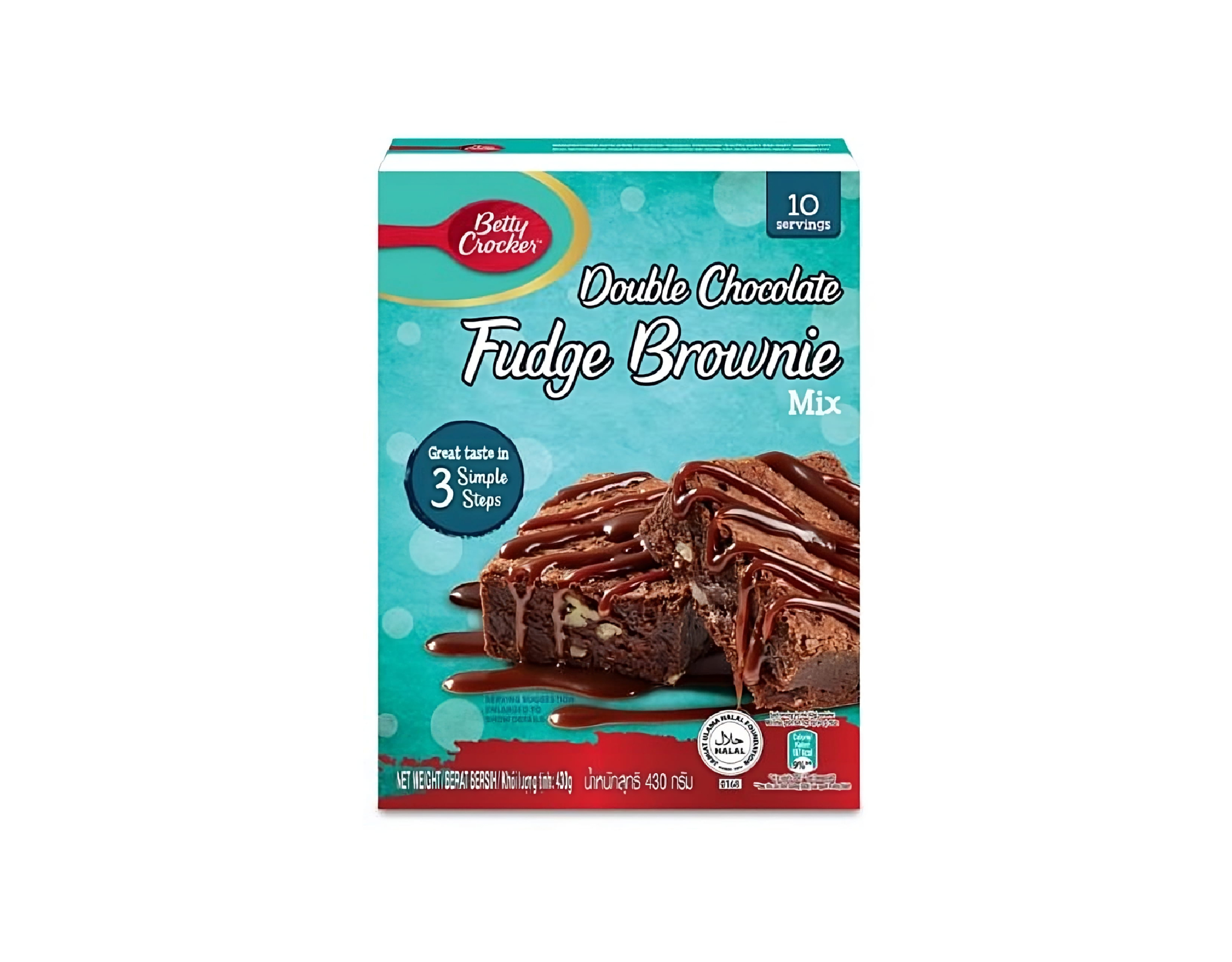 Betty Crocker Fudge Brownie Mix - Double Chocolate | myaeon2go