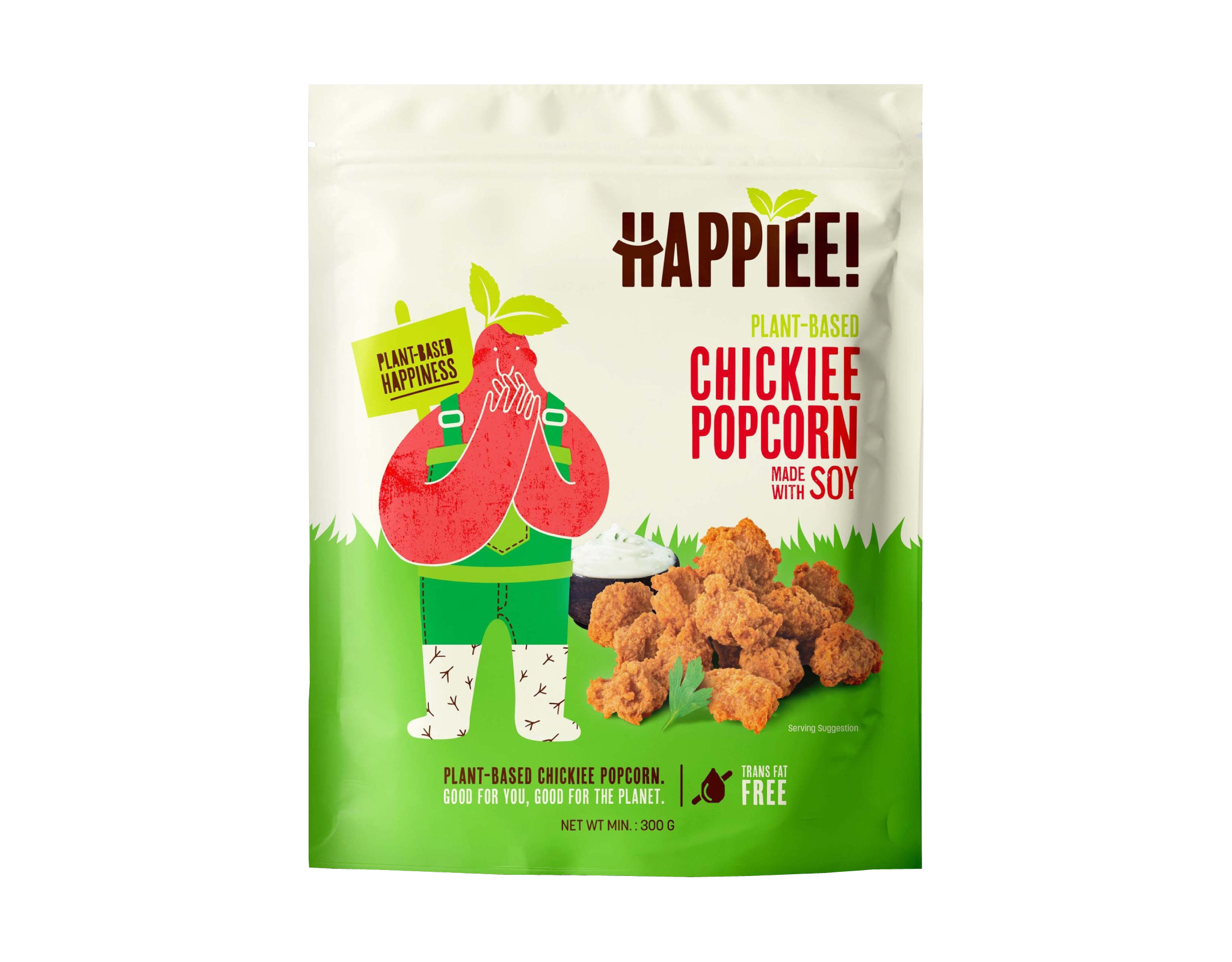 Happiee! Plant Based Chickiee Popcorn | myaeon2go