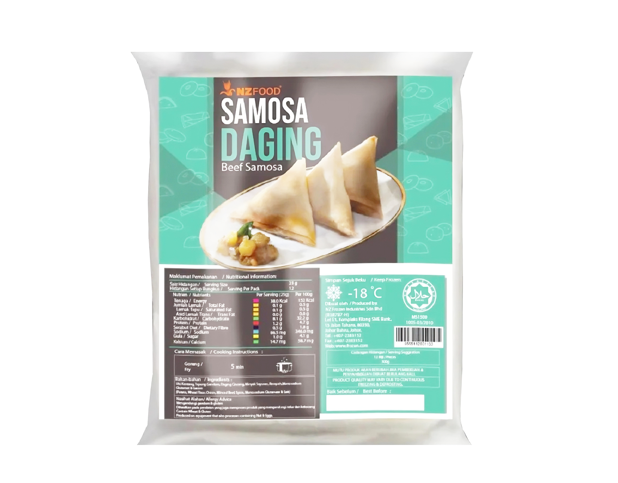 NZ Food Samosa Daging | myaeon2go