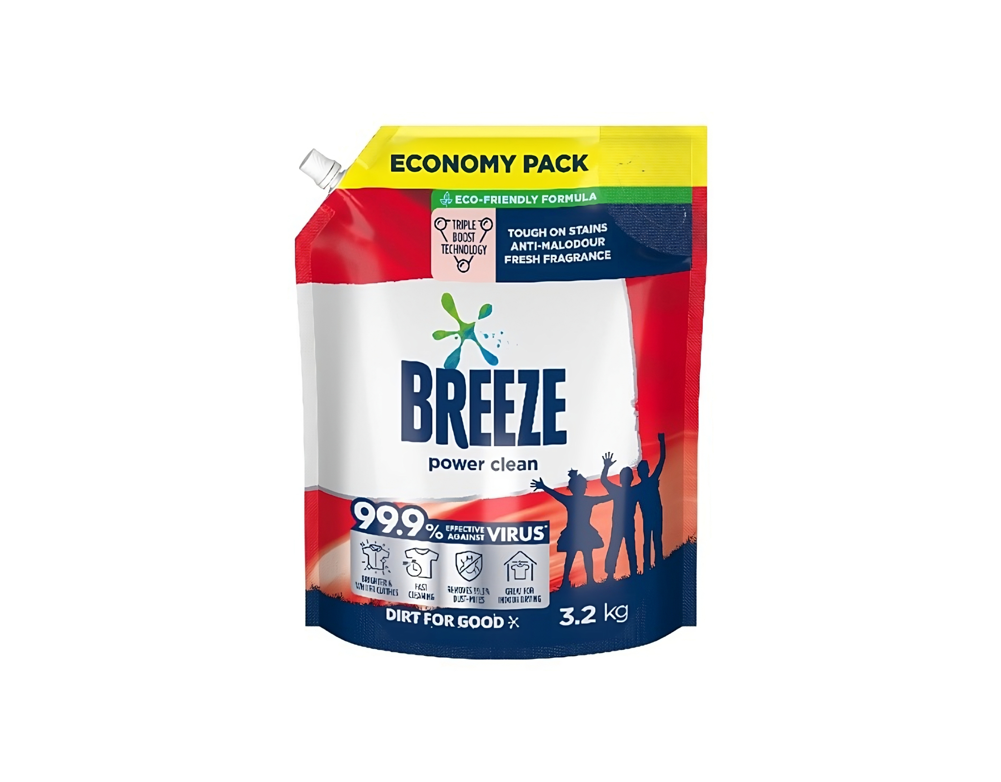 Breeze Refill 3.2kg - Tough on Stains