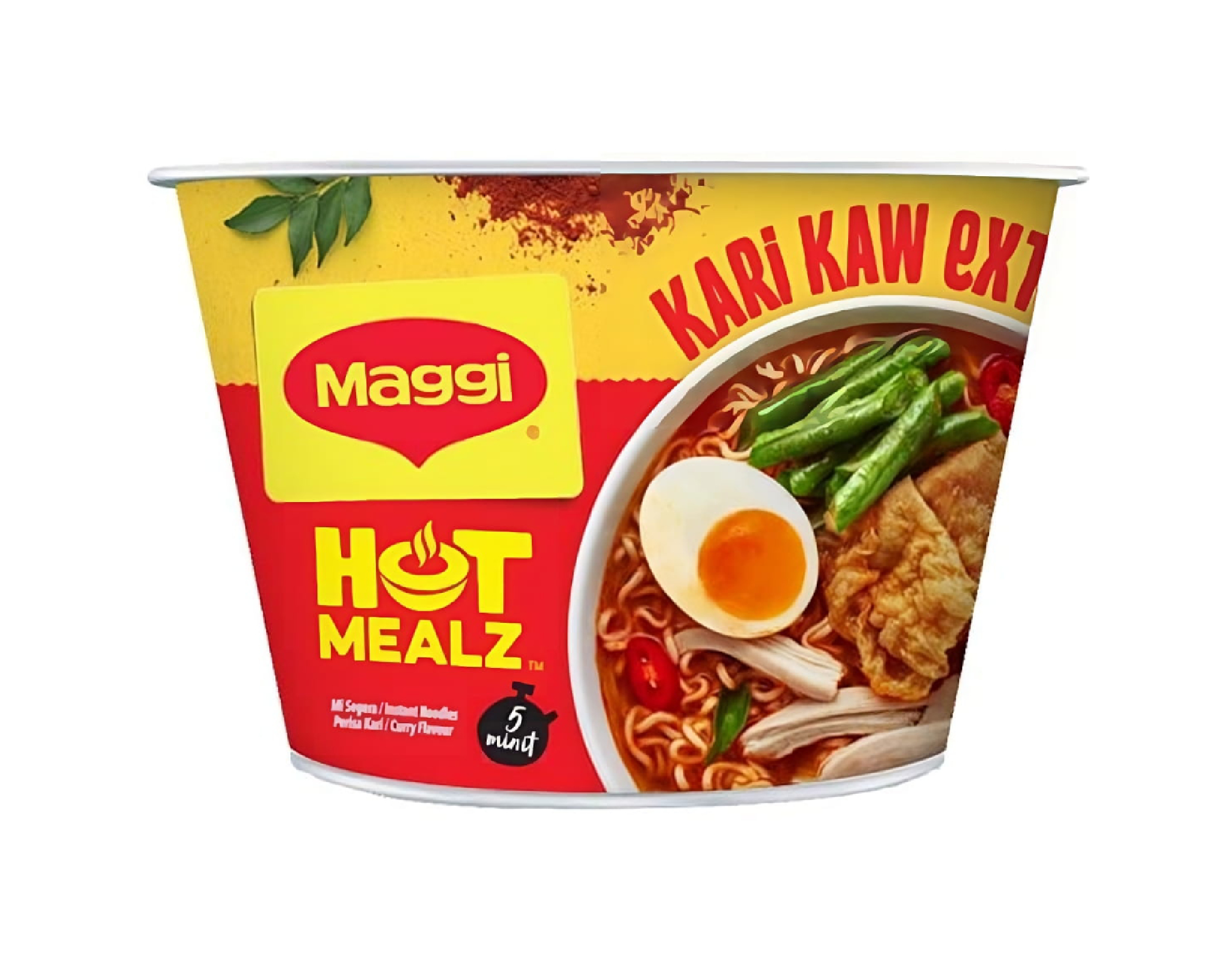 Maggi Hot Mealz Kari Kaw Extra, 90g - Spicy Curry Delight