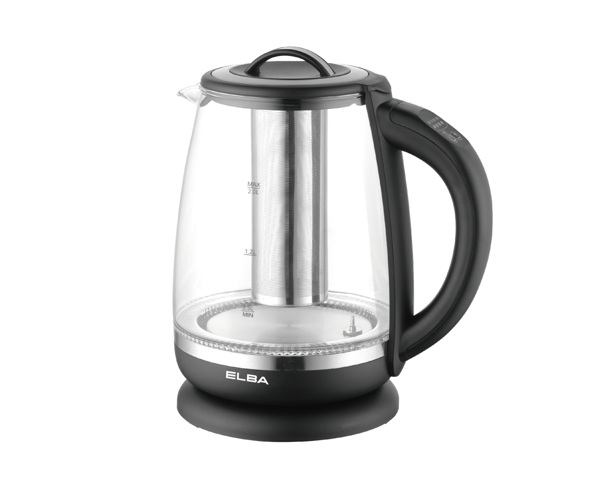 Elba Glass Jug Kettle 5 Set (EJK-J2024DG - 2L) | myaeon2go