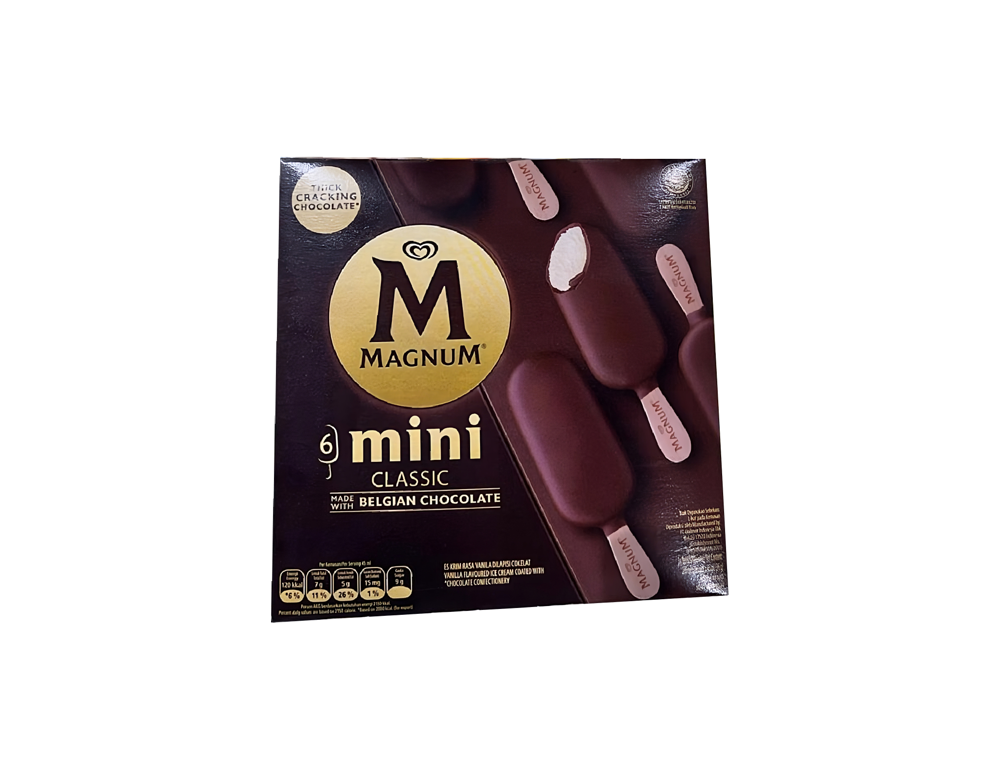 Magnum Mini Classic 6x45ml – Belgian Choco Delight