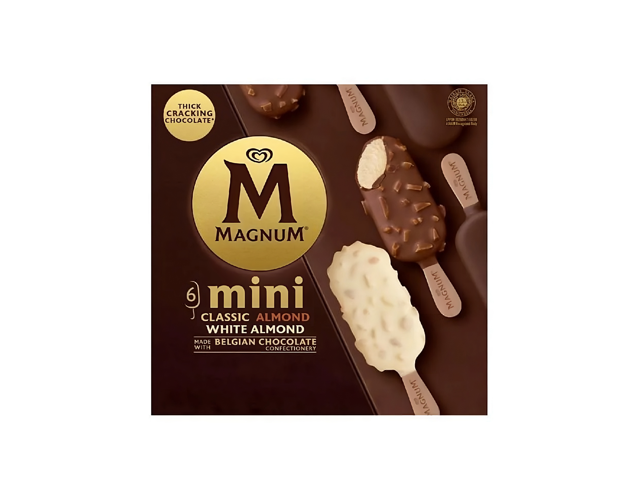 Wall's Magnum Mini Classic Almond White Almond | myaeon2go