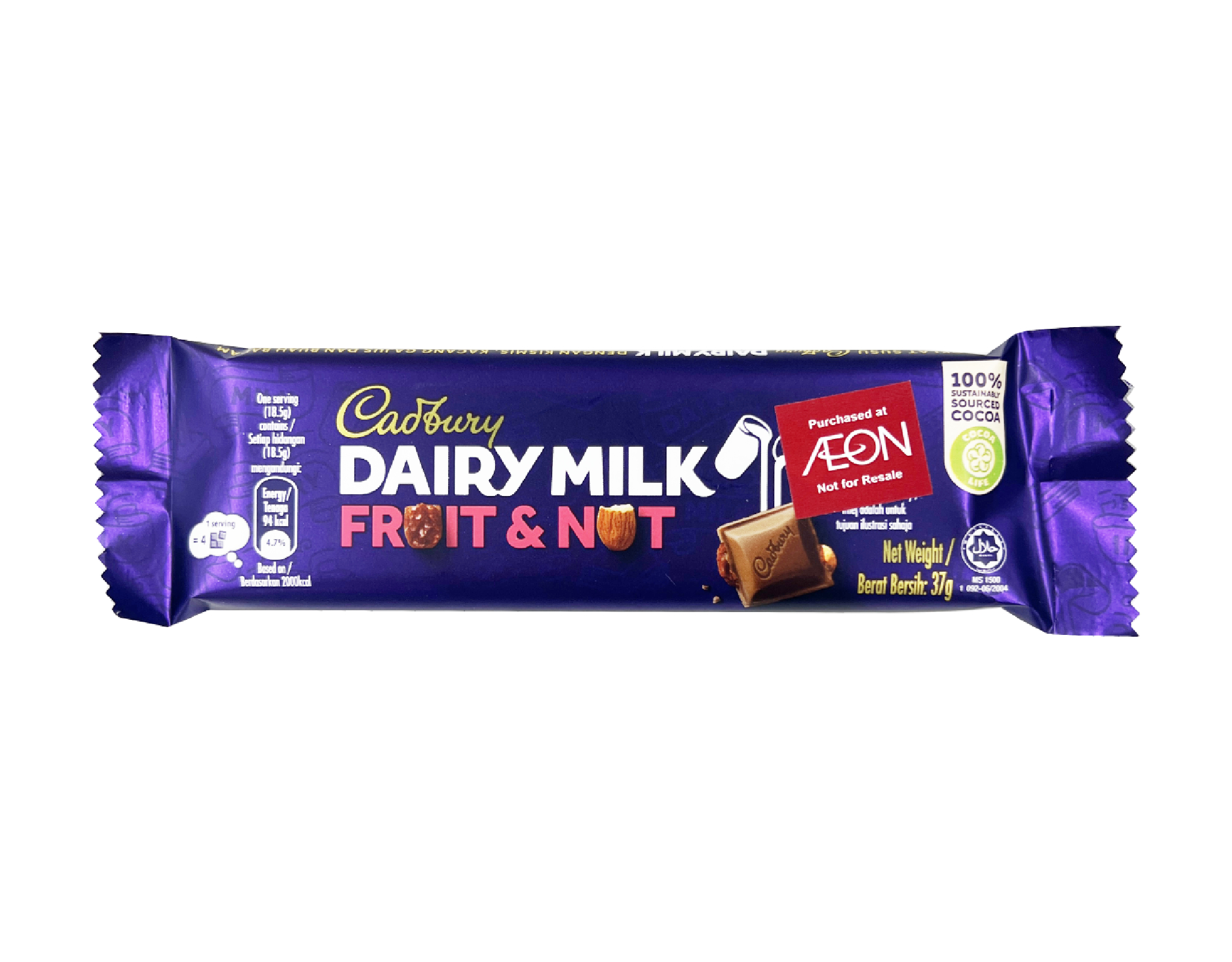 Cadbury Dairy Milk Bar Fruit & Nut | myaeon2go