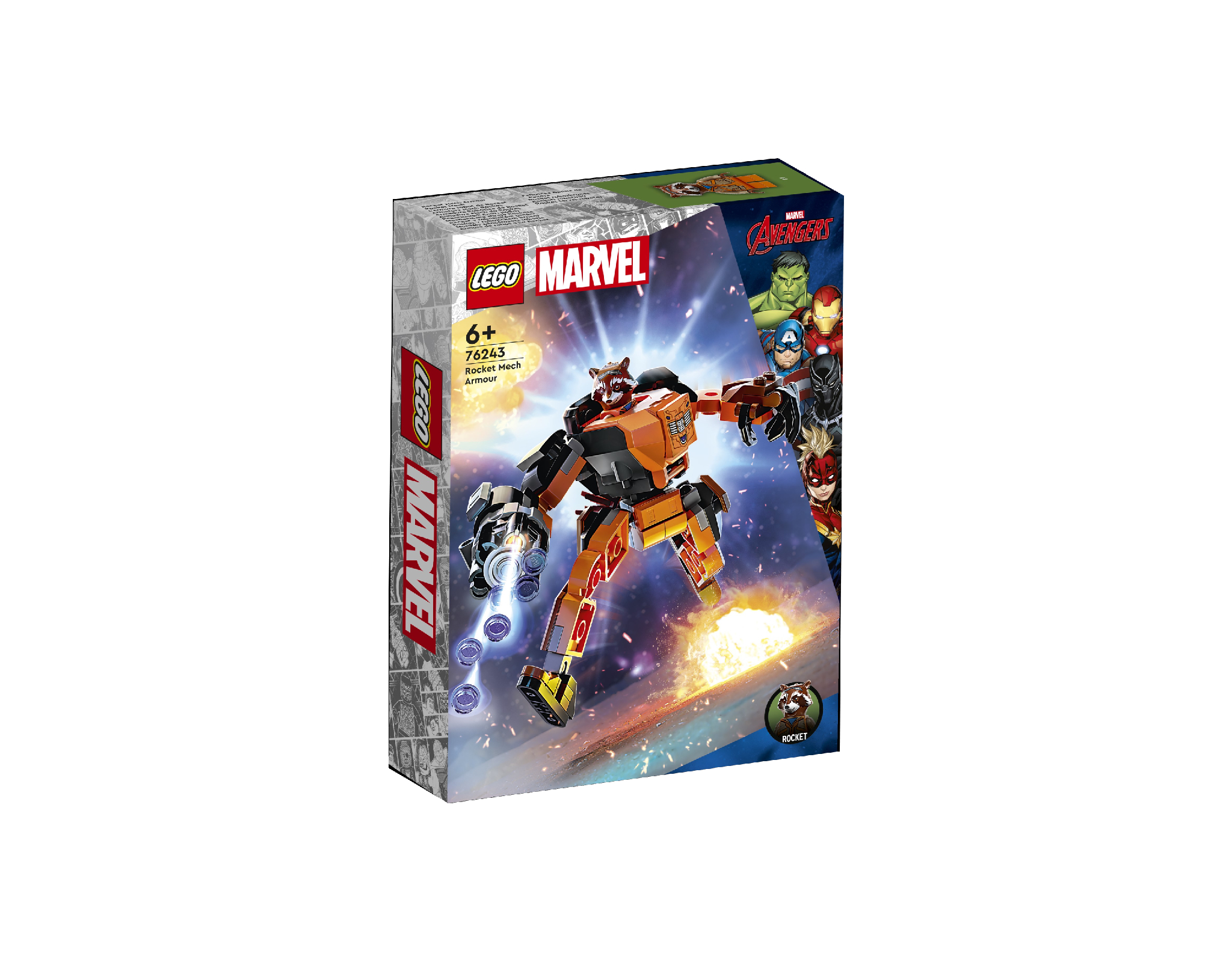 Lego Marvel Rocket Mech Armor (76243) | myaeon2go