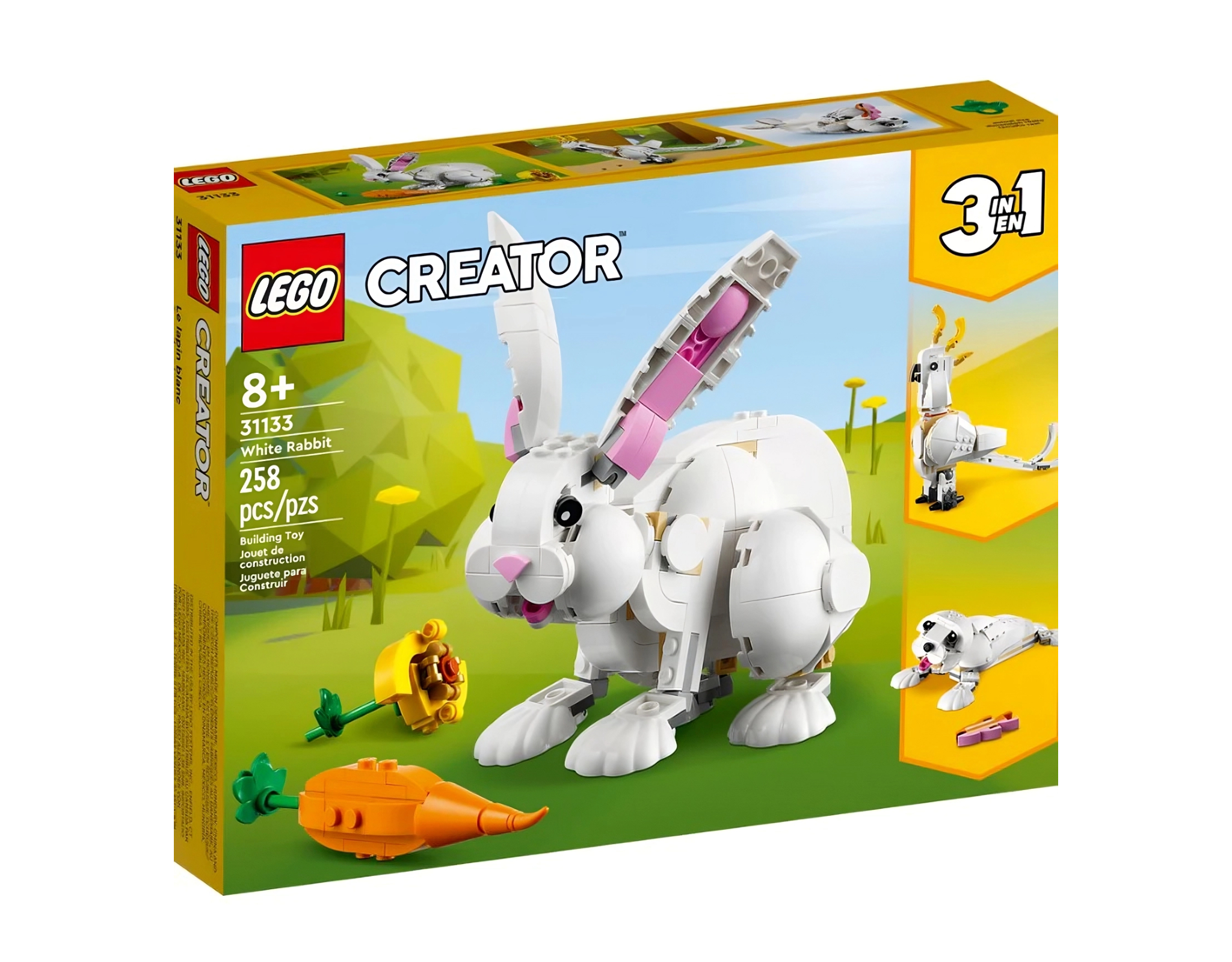 Lego Creator 3 In 1 White Rabbit (31133) | myaeon2go