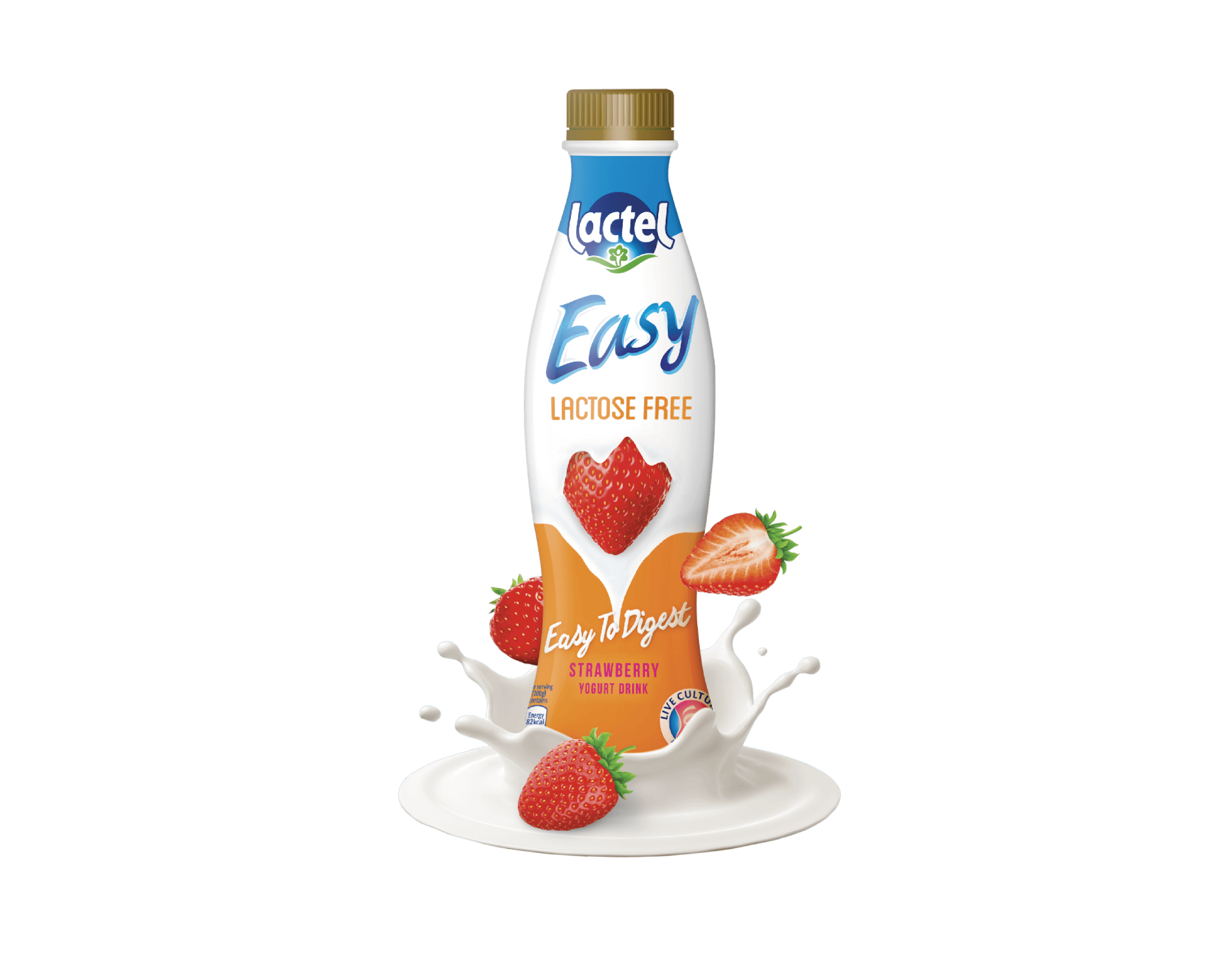 Lactel Easy Lactose Free Yogurt Drink Strawberry | myaeon2go