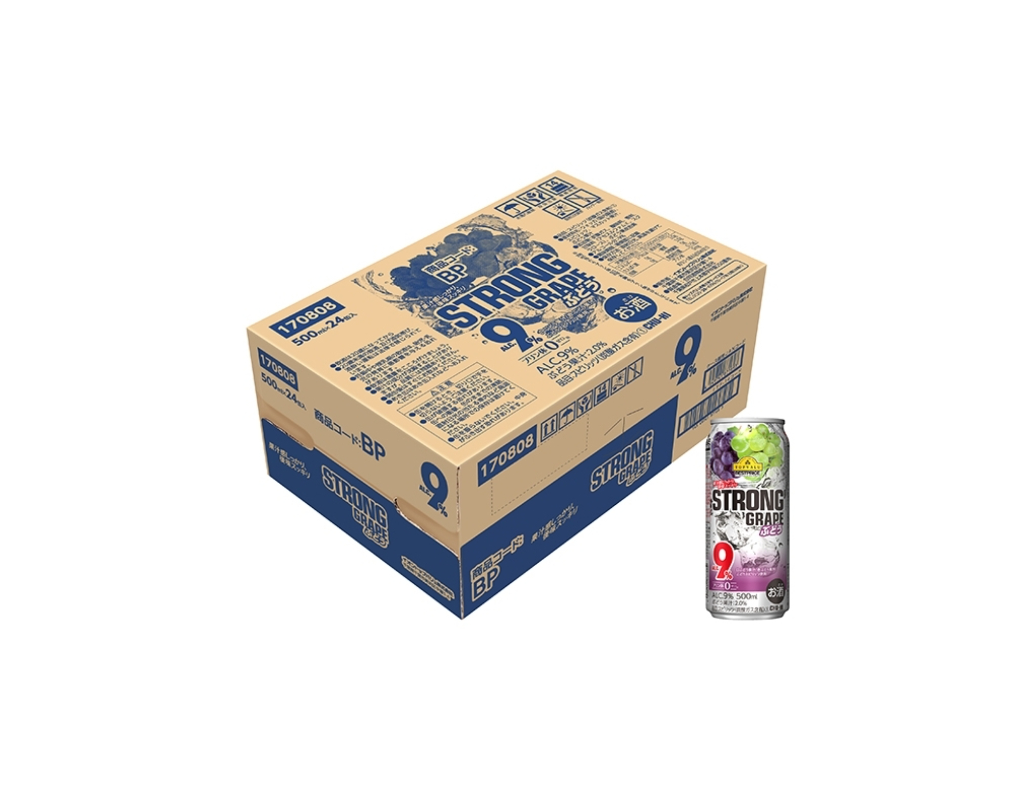 TOPVALU Best Price Strong Chu-Hi (Shochu Highball) Grape | myaeon2go