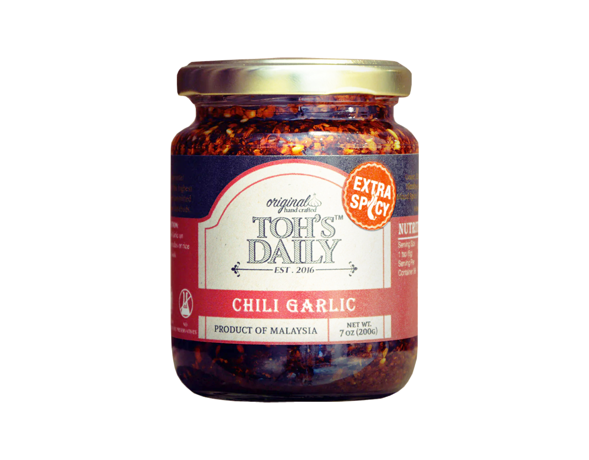 Toh's Daily Chili Garlic Extra Spicy | myaeon2go
