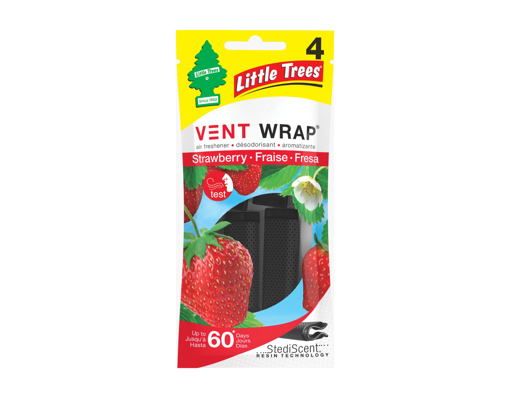 Little Trees Vent Wrap Strawberry | myaeon2go