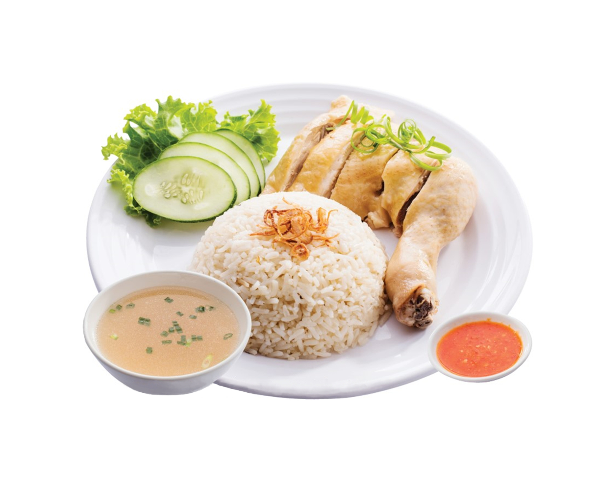 Farm's Essence Steam Chicken Drumstick Rice | myaeon2go