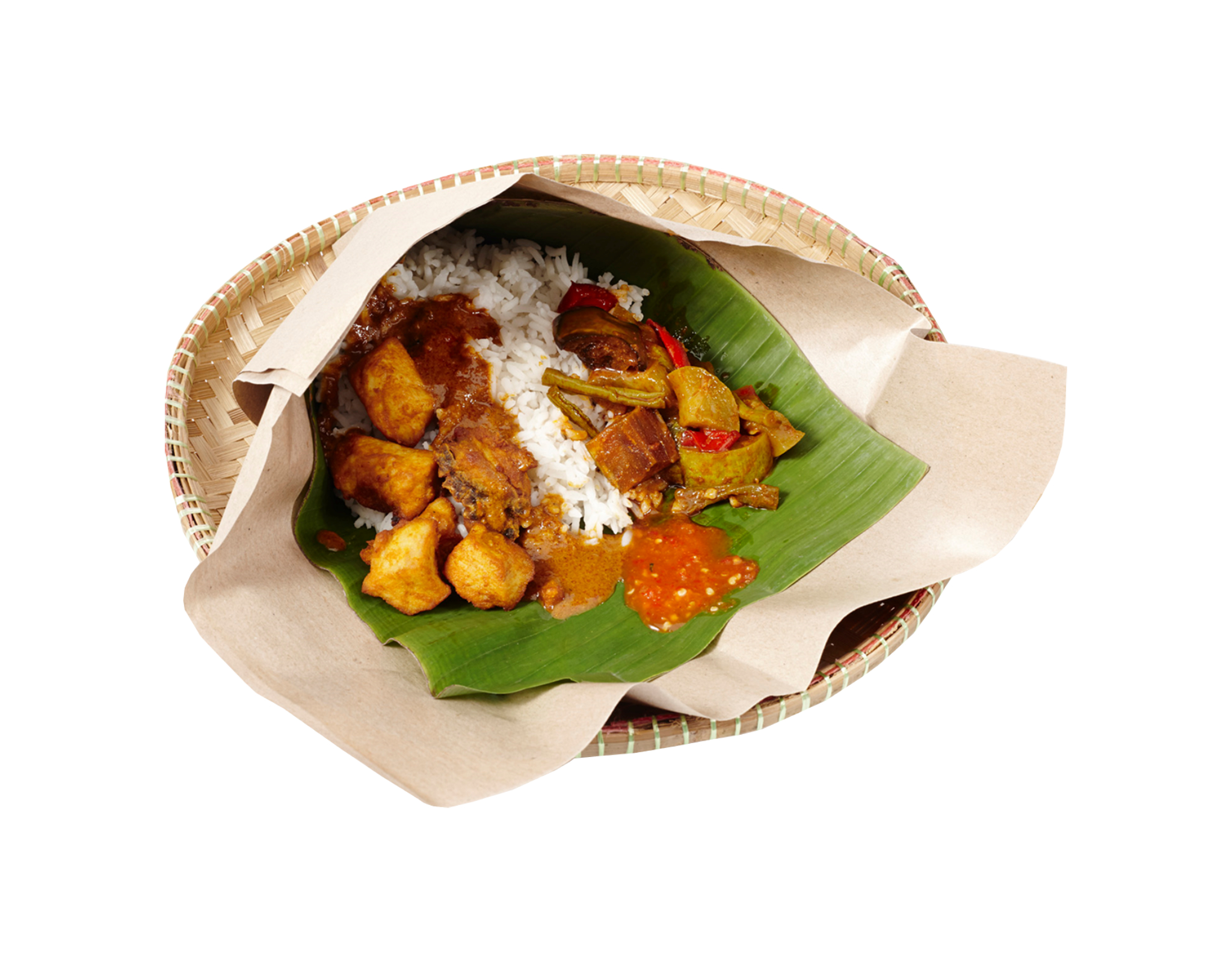 Hayaki Nasi Lauk Ayam Goreng Kecil | myaeon2go